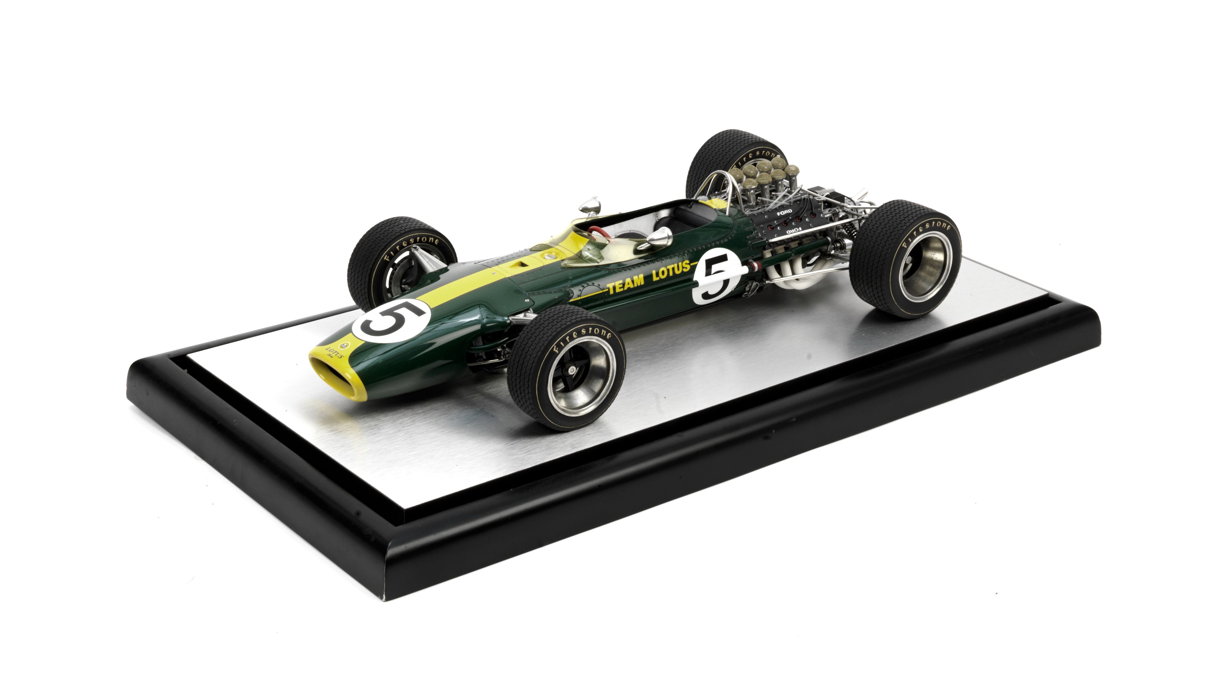 Bonhams Cars : A 18 scale model of Jim Clark's 1967 Season Lotus 49, by ...