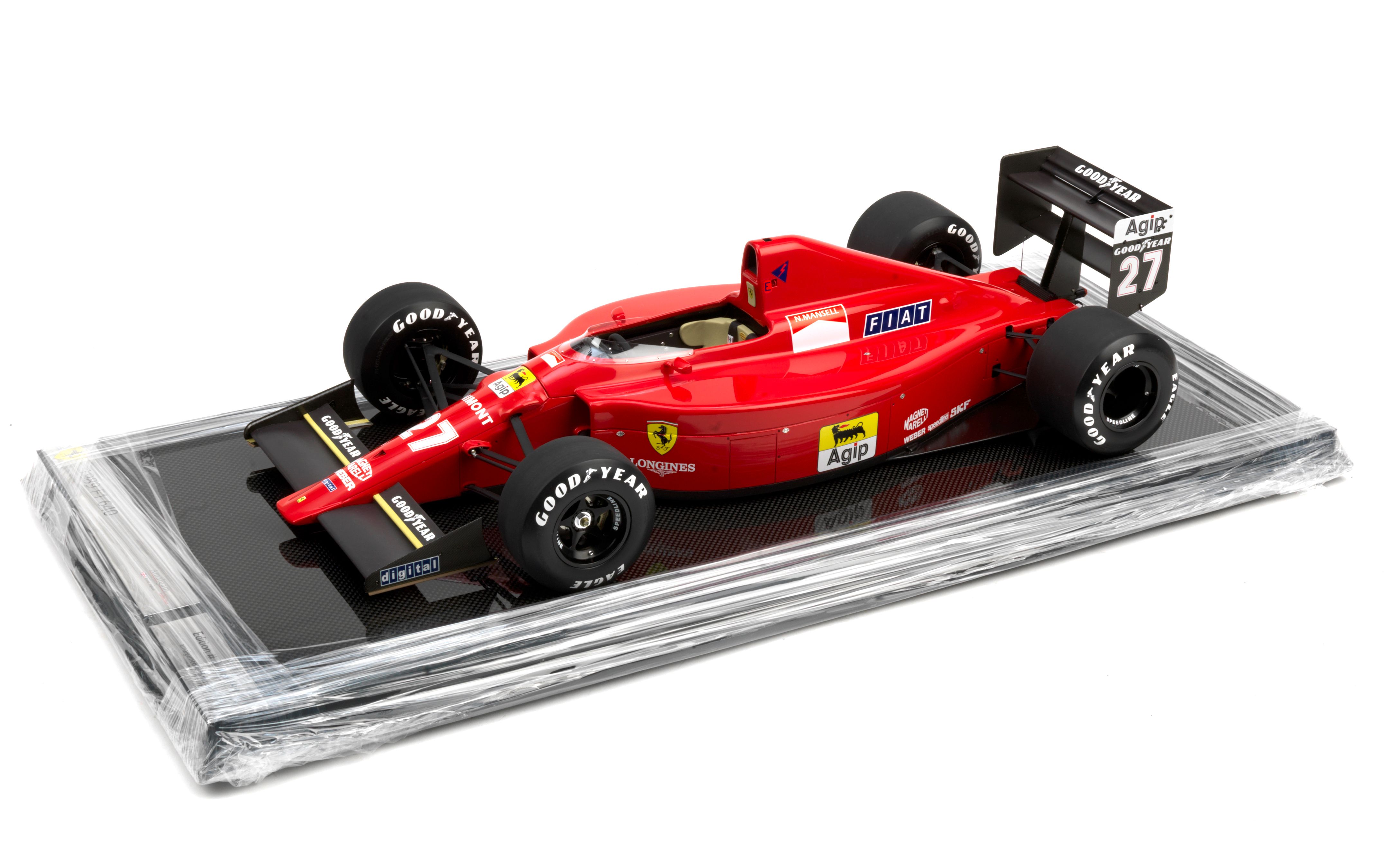Bonhams Cars : A 18 scale limited edition model of Nigel Mansell's 1989 ...