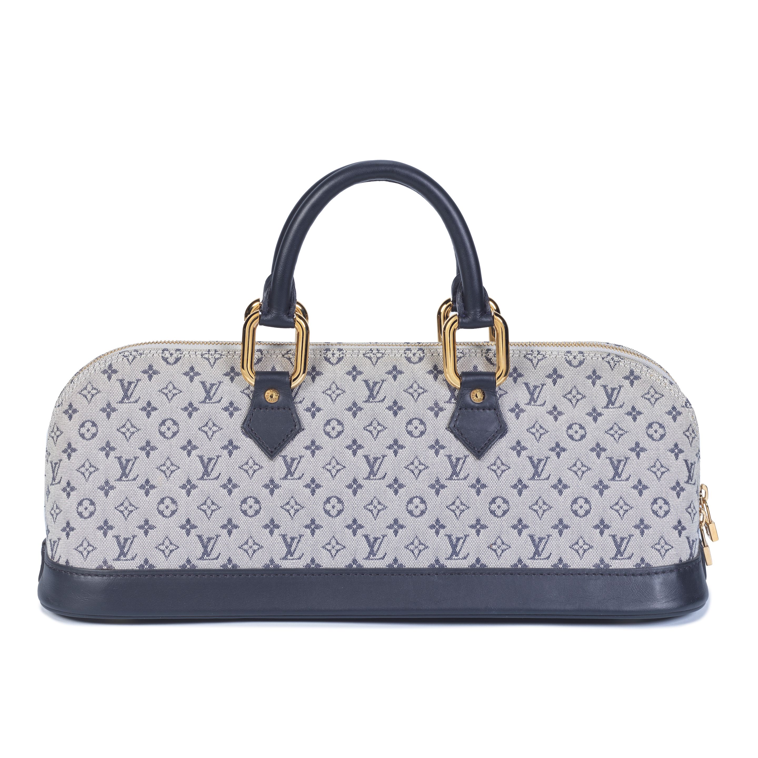 Bonhams : Louis Vuitton a Blue Monogram Mini Lin Alma Long 2001 ...