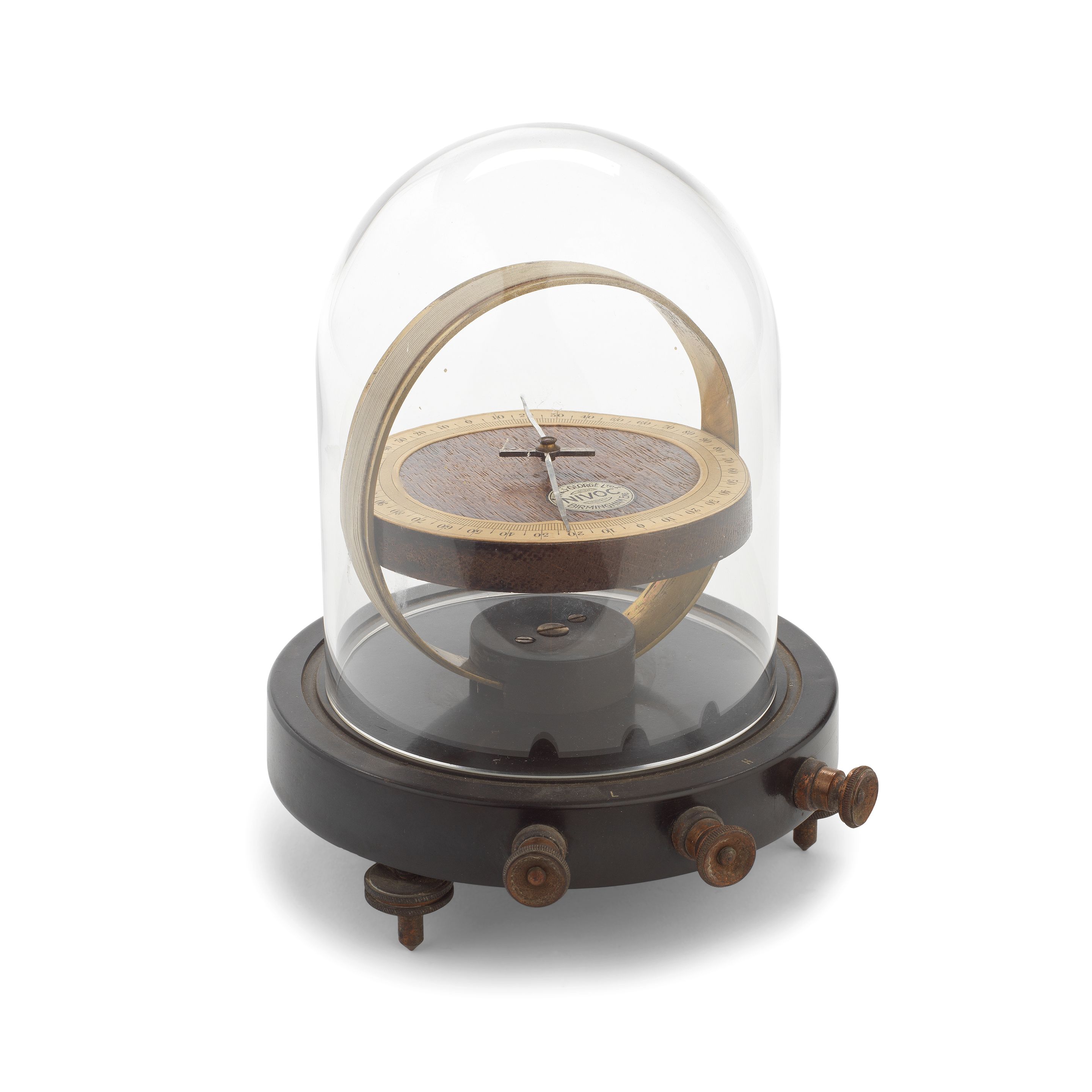 Bonhams : A W. & J. GEORGE LTD NIVOC GALVANOMETER, ENGLISH, FIRST HALF ...