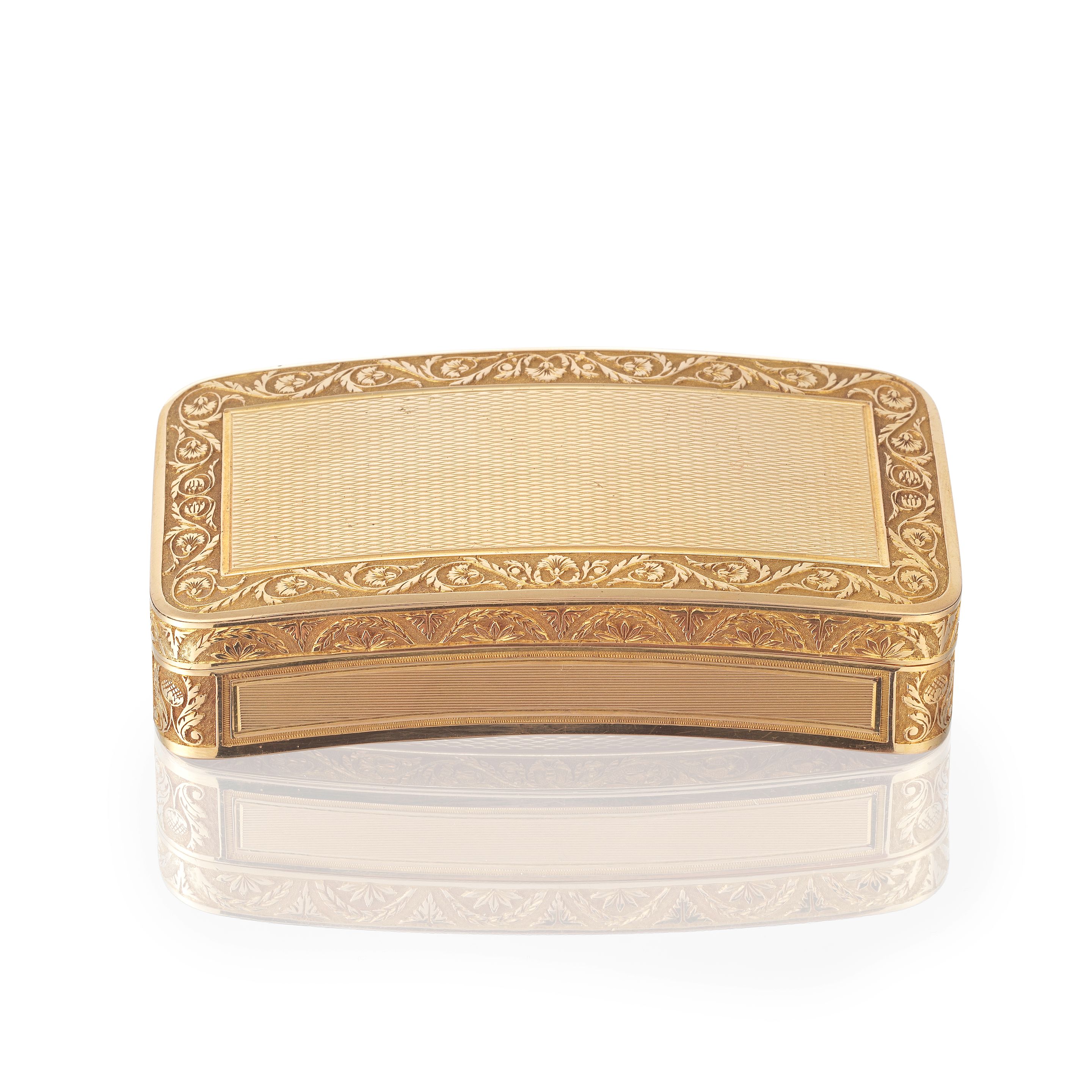 Bonhams : An early 19th century Swiss gold box Alexander Magnin, with ...