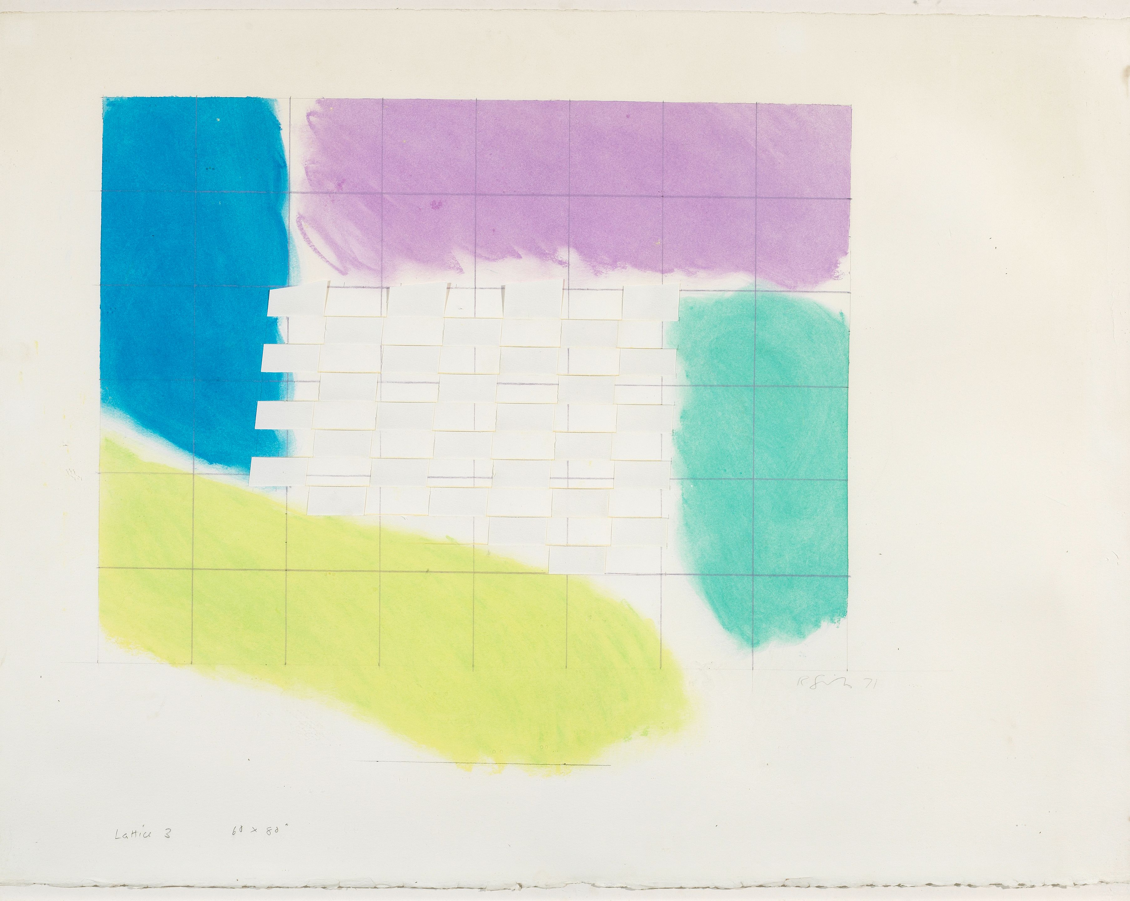 Bonhams : Richard Smith (British, 1931-2016) Lattice 3