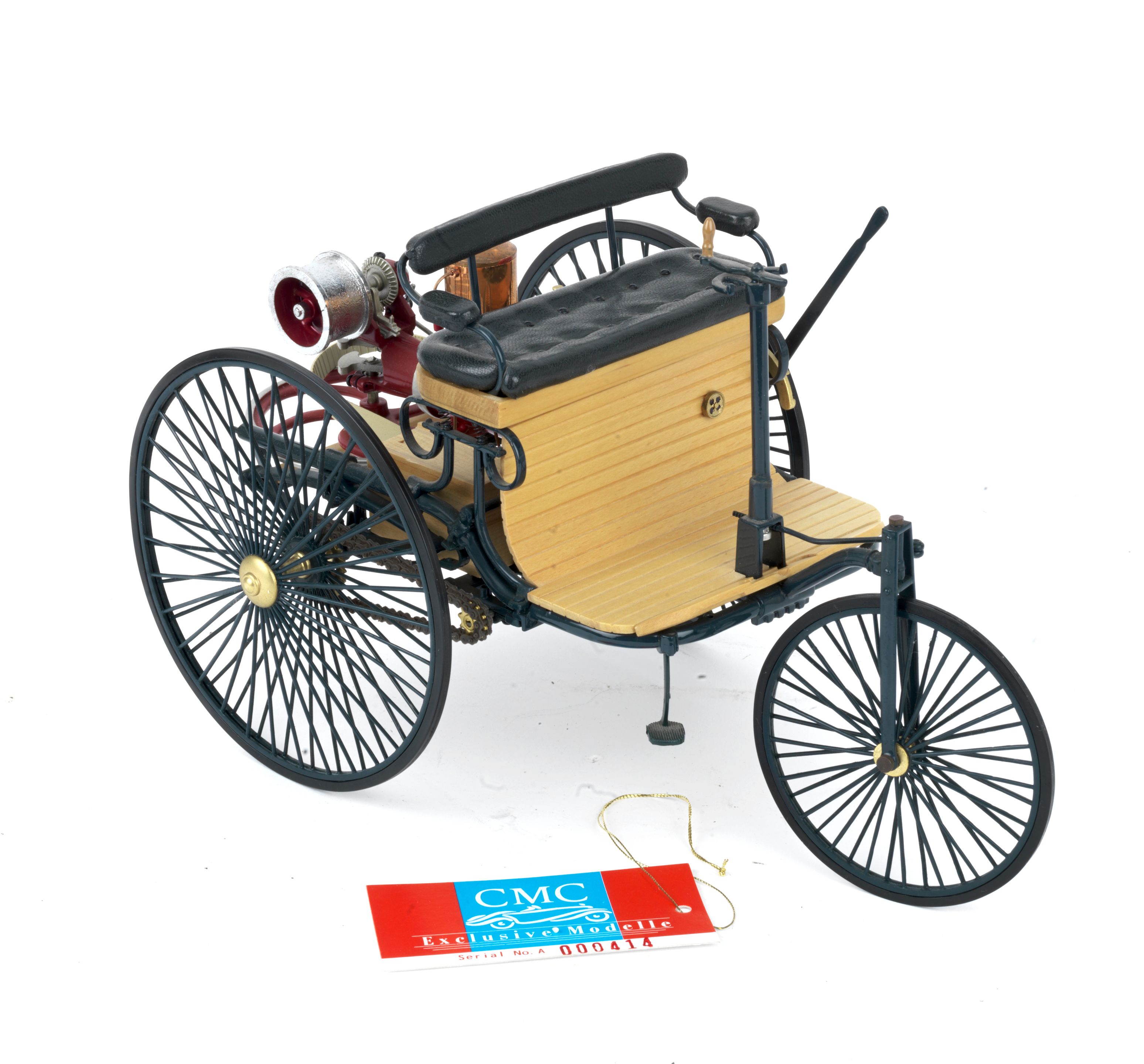 Bonhams Cars : A 110 scale model of the 1886 Benz Patent Motor Wagon by ...