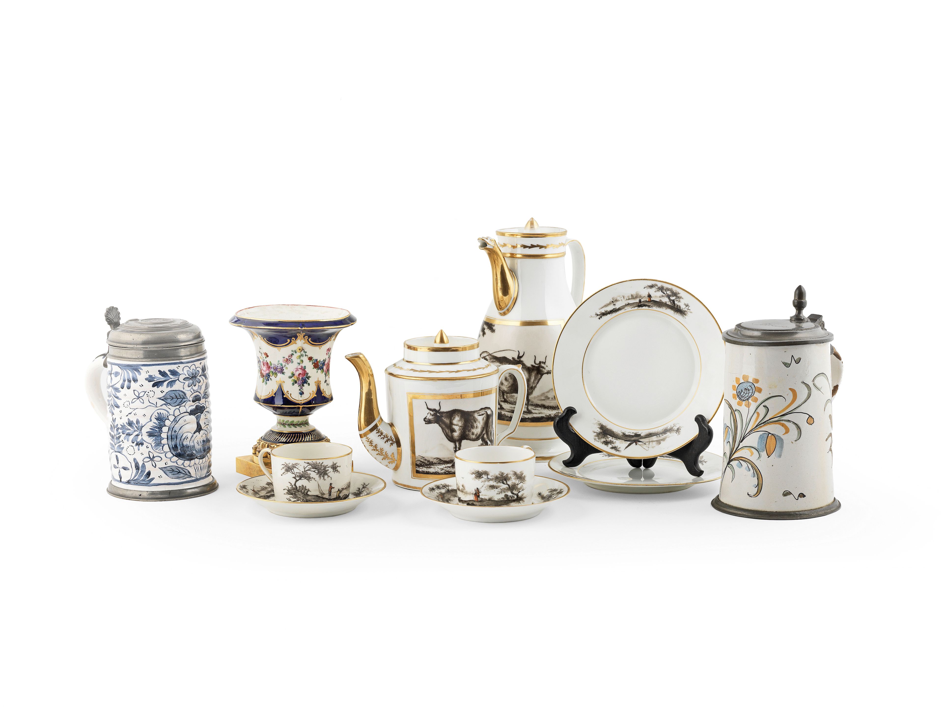 Bonhams : An interesting collection of European ceramics, 19th century