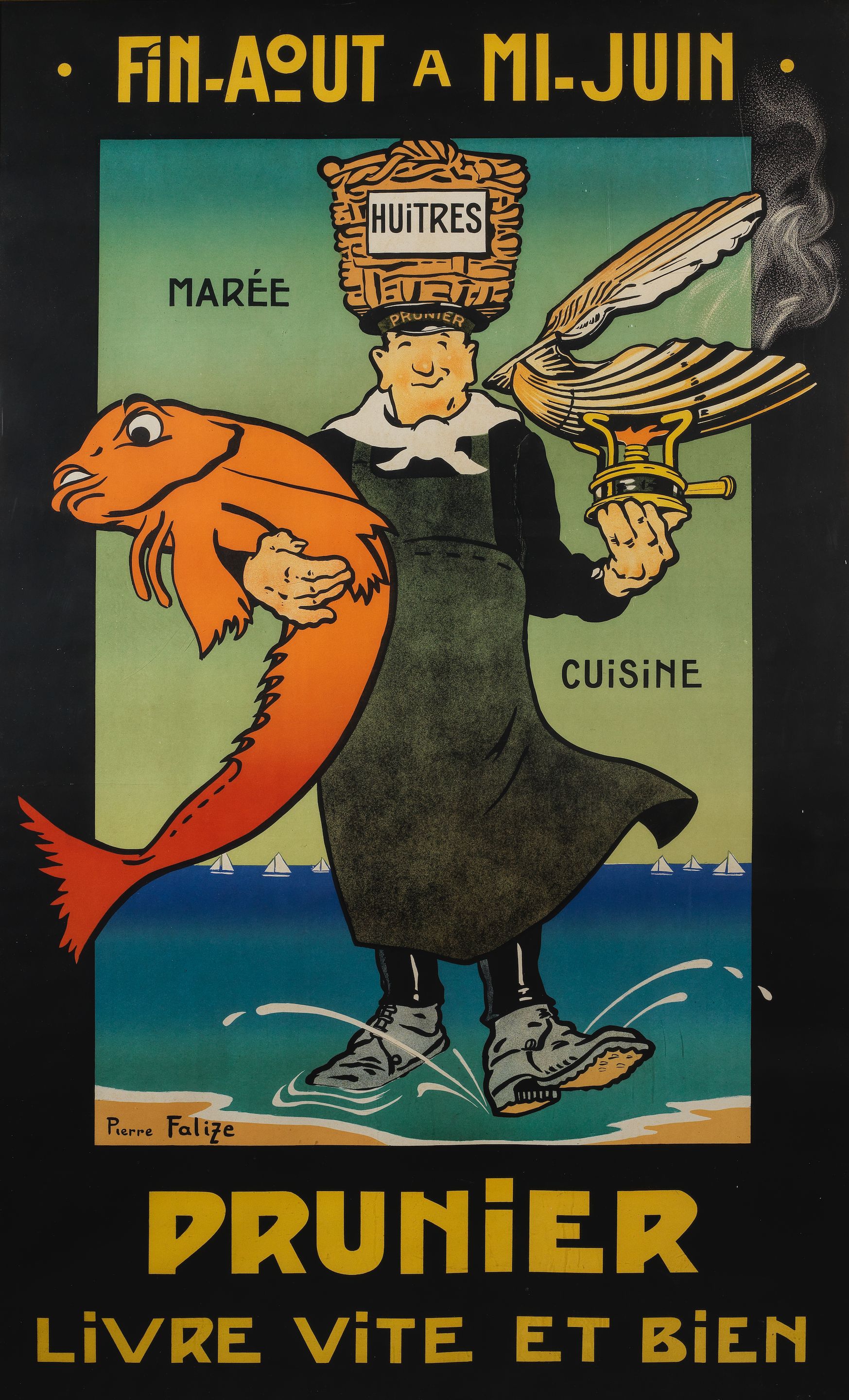 Bonhams : Pierre Falize (French, 1875-1953) PRUNIER, Livre Vite Et Bien