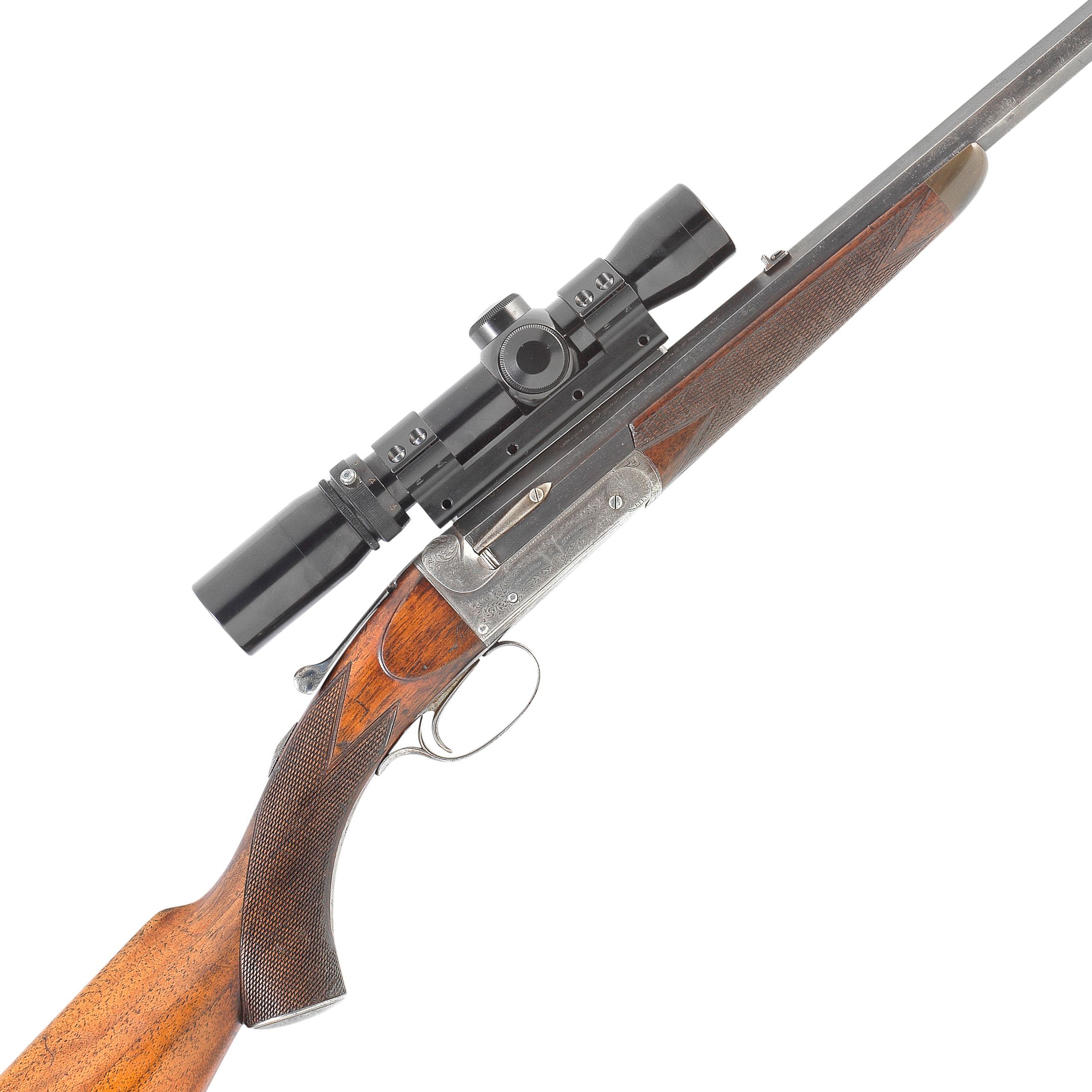 Bonhams : A .22 (Hornet) 'Royal' rook rifle by Holland & Holland, no ...