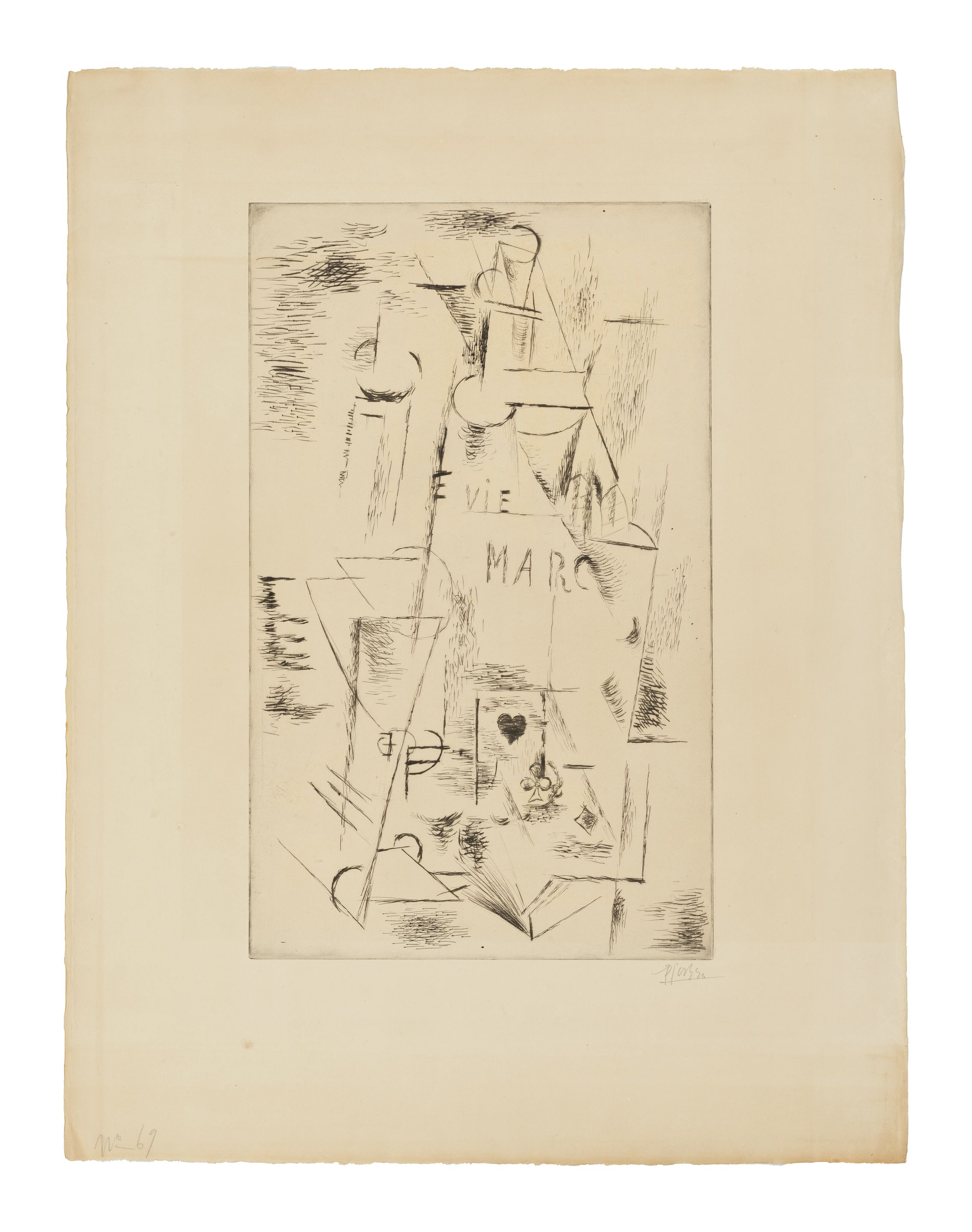 Bonhams Cornette de Saint Cyr : PABLO PICASSO (1881-1973) Nature morte ...