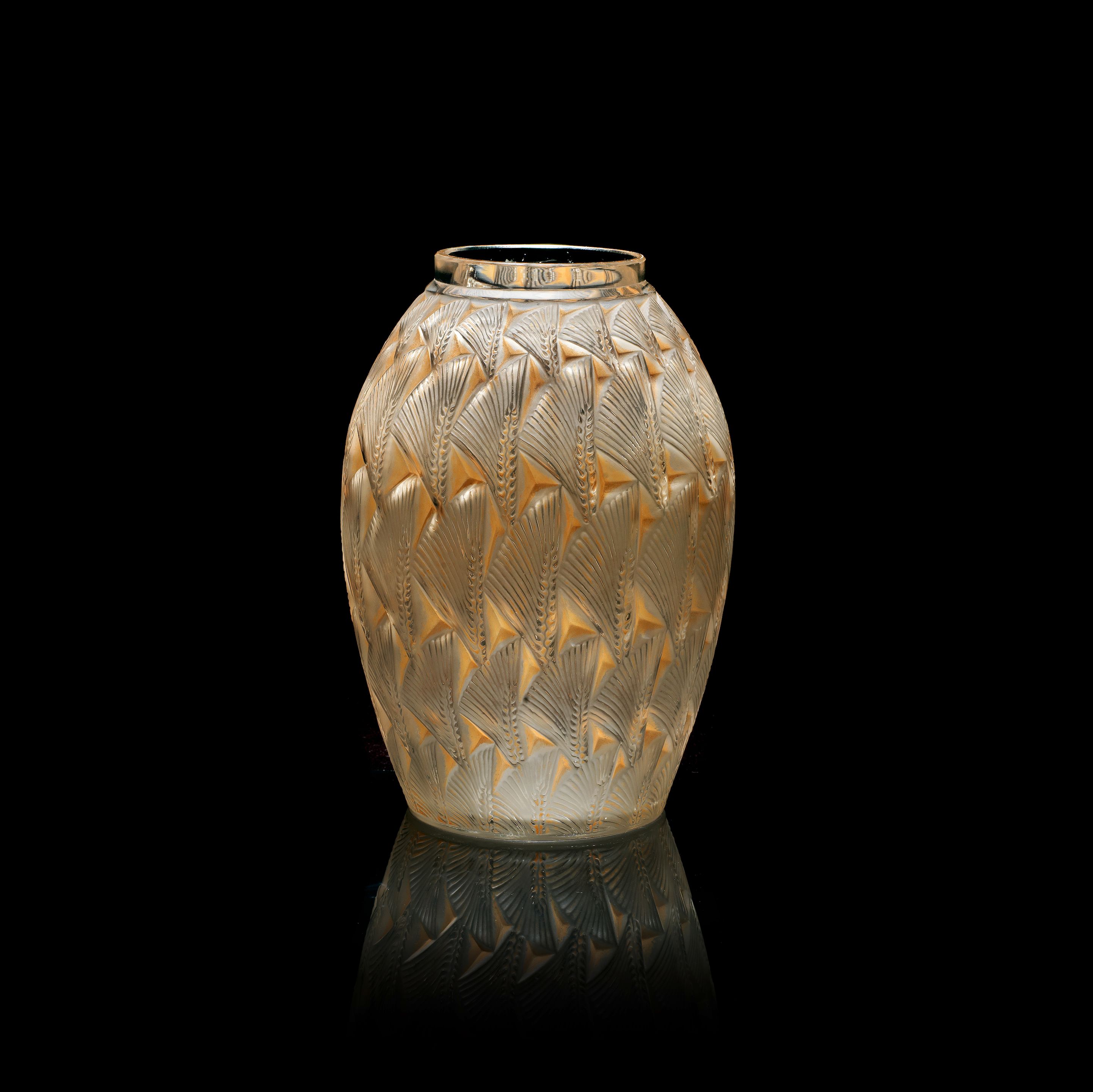 Bonhams : René Lalique 'Grignon' vase, designed 1932
