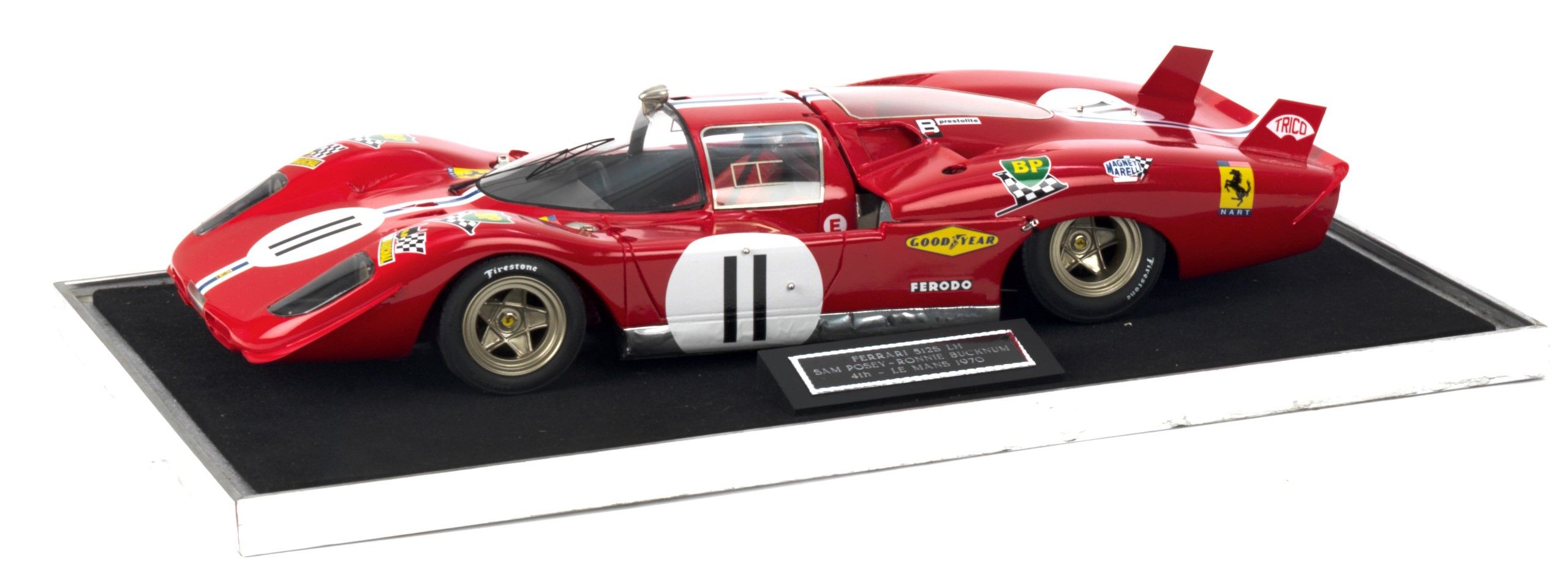Bonhams Cars : A 112 scale model of the 1970 Le Mans Ferrari 512S LH ...