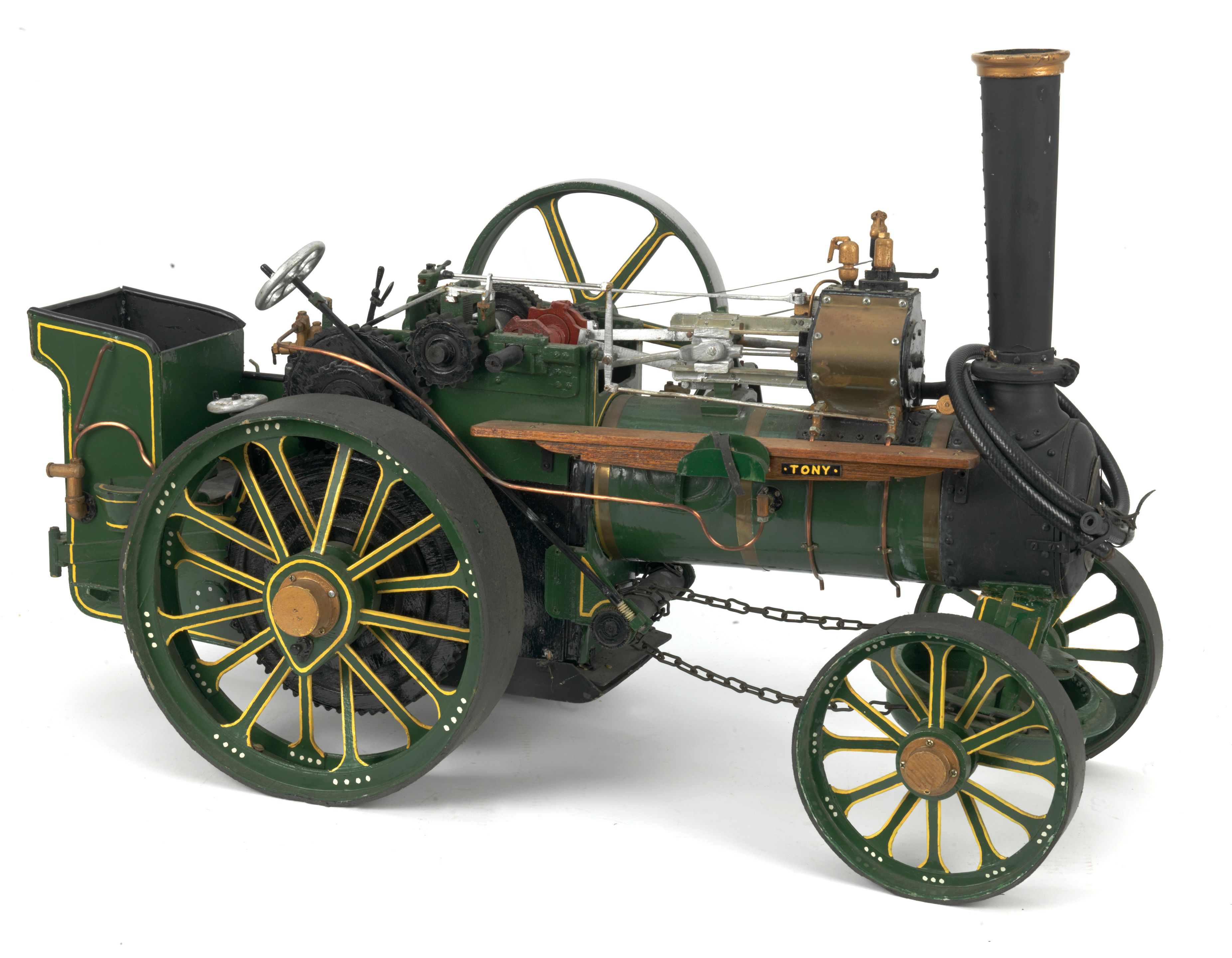 Bonhams Cars : A well-made 2 scale Fowler A7 Traction engine model,