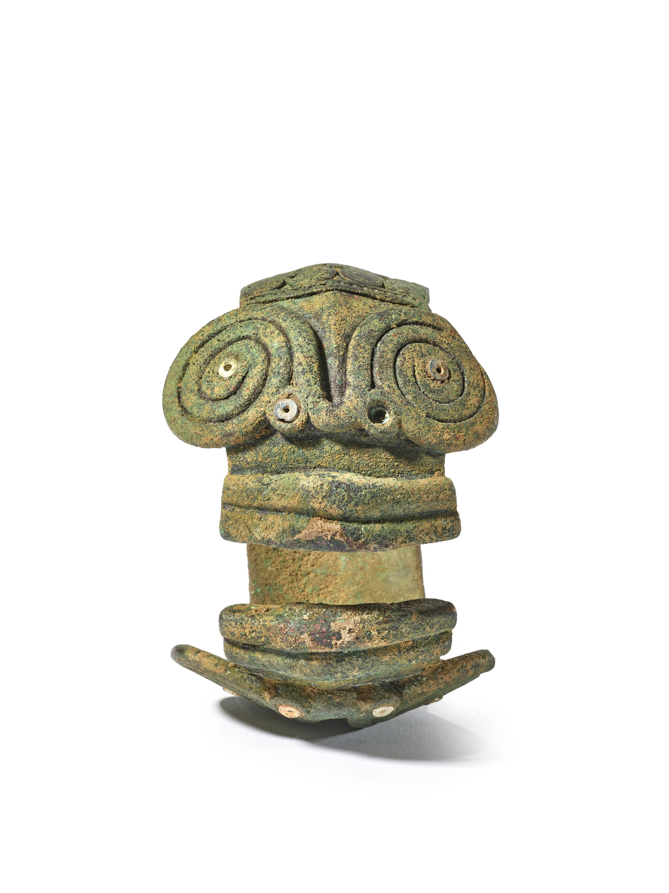 Bonhams : A RARE BRONZE 'BEAST' ARM BANGLE Dian Culture, Han Dynasty