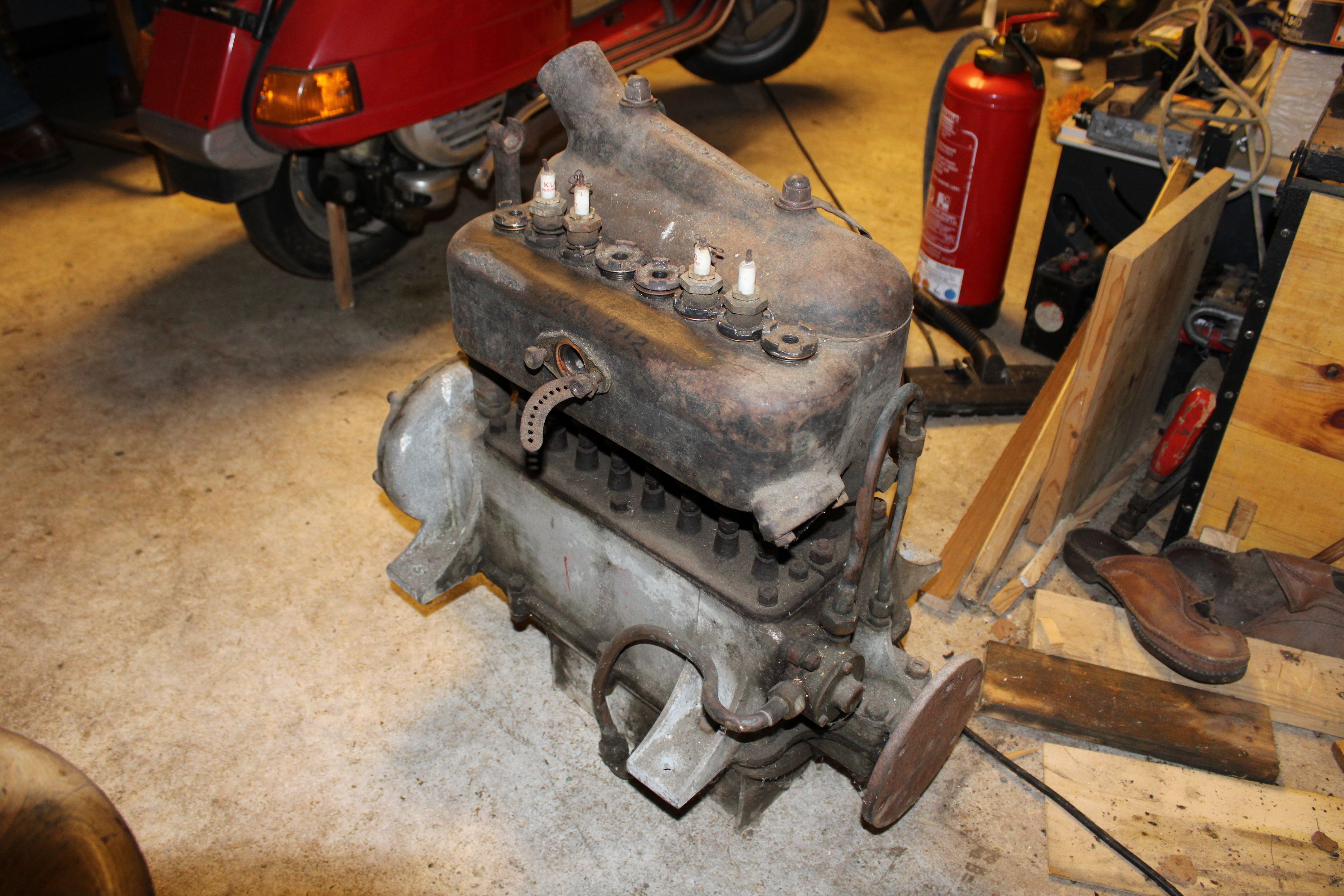 Bonhams Cars : A four-cylinder water-cooled Chapuis-Dornier engine ...
