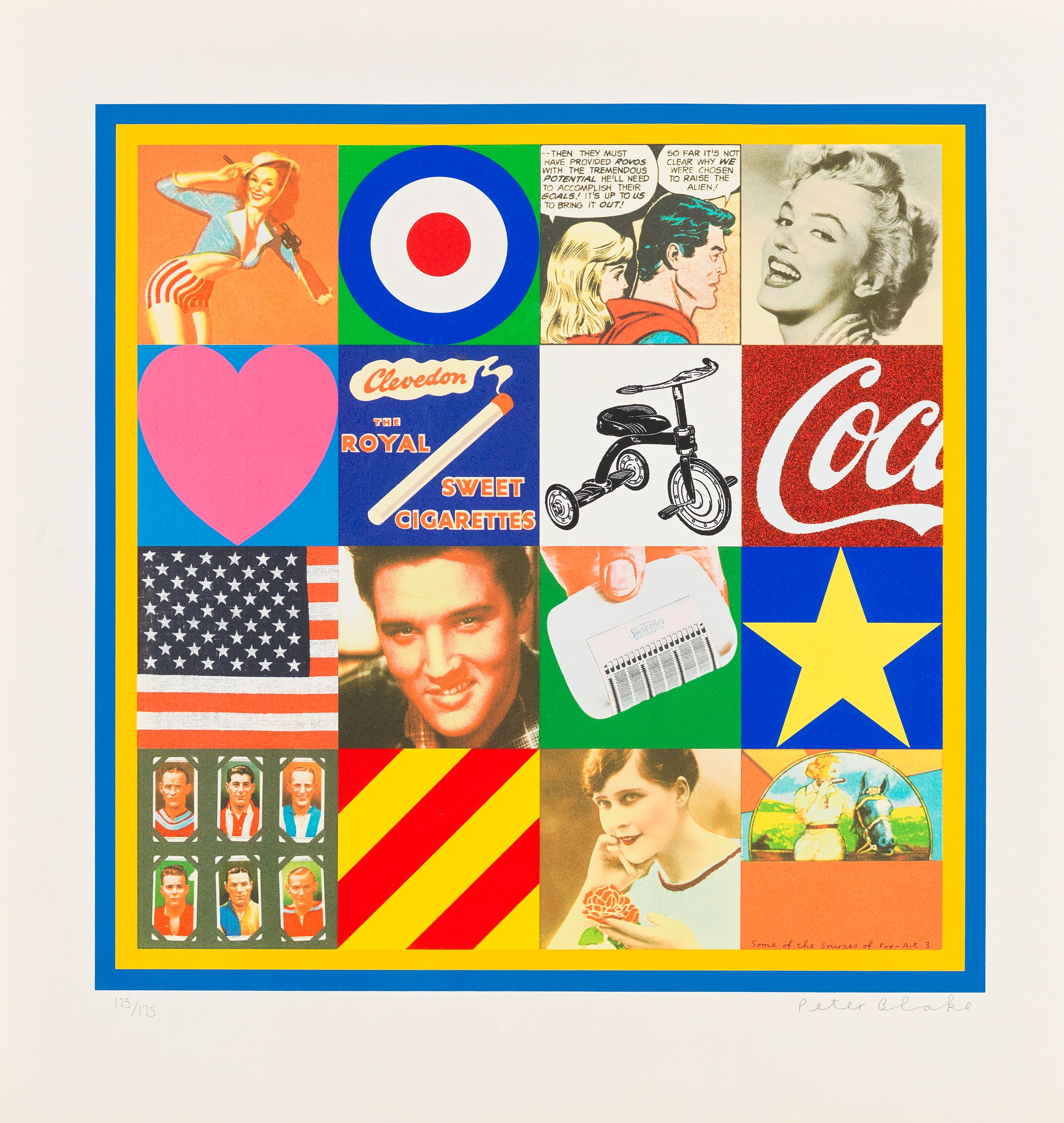 Bonhams : Sir Peter Blake R.A. (British, born 1932) Some of the Sources ...