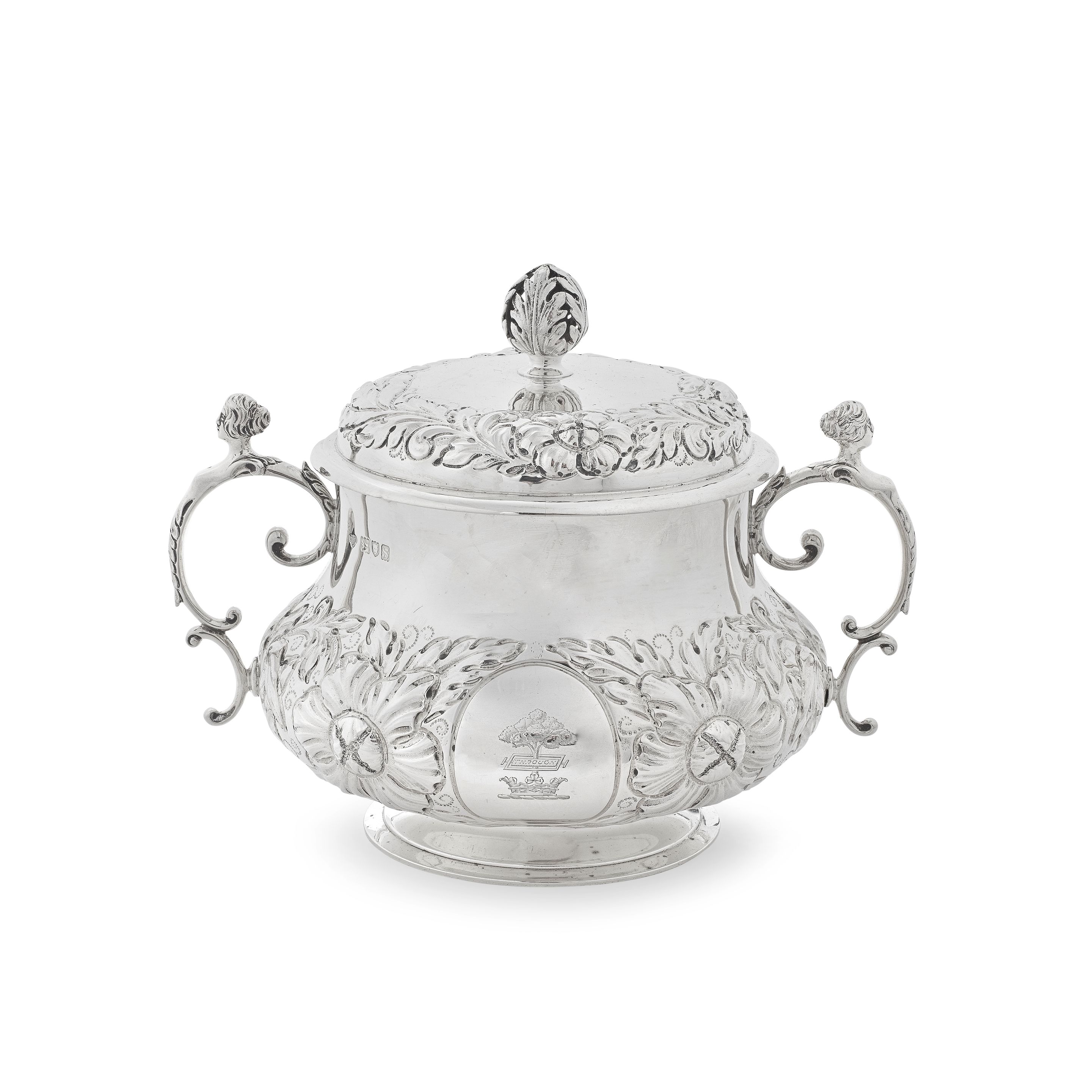 Bonhams : ROYAL INTEREST a 17th century style silver presentation ...