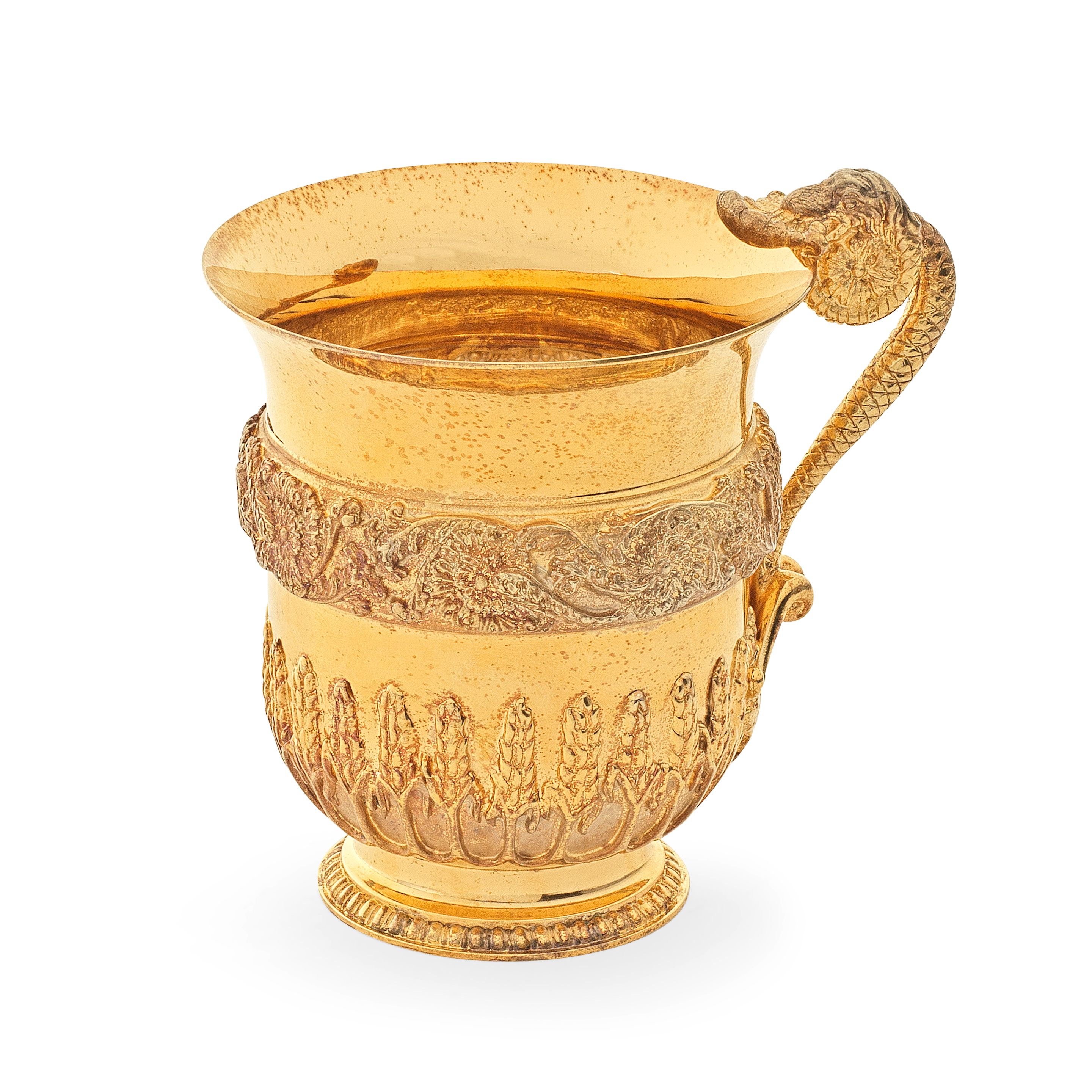 Bonhams : A silver-gilt 'George Wickes Mug' Richard Jarvis, London 2001 ...
