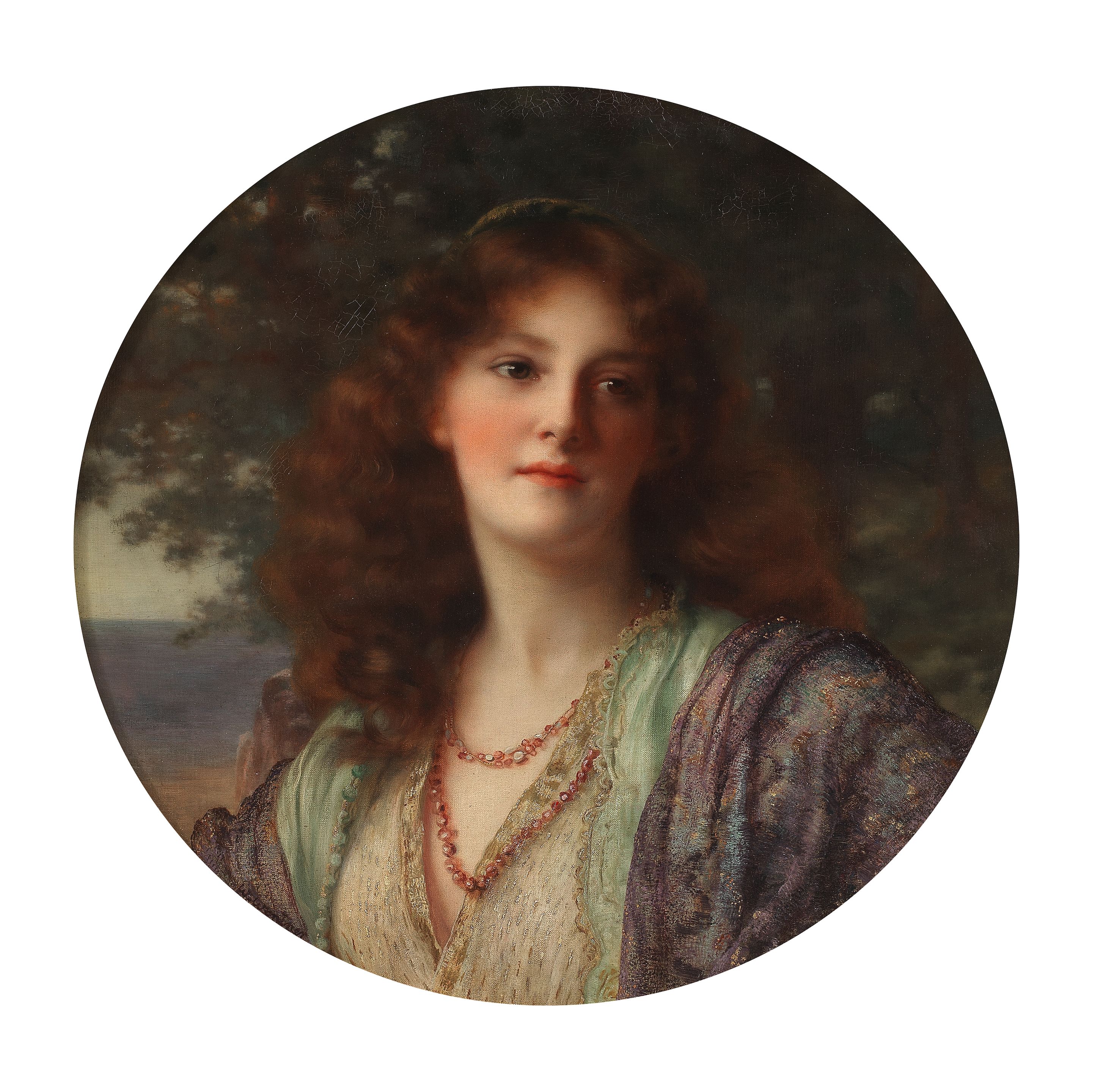 Bonhams : William Clarke Wontner (British, 1857-1930) Portrait of a ...