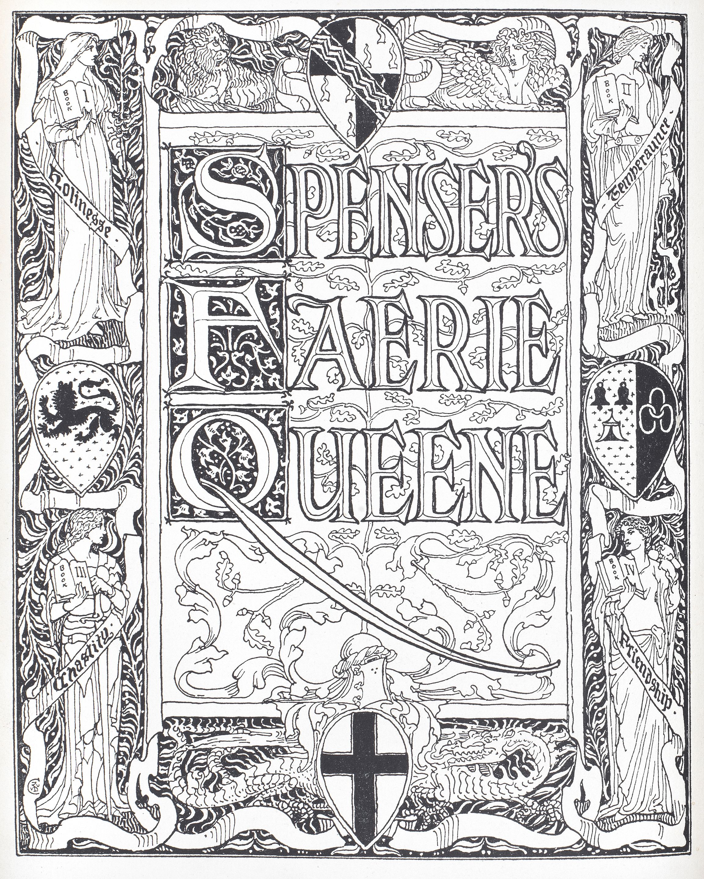 Bonhams : SPENSER (EDMUND) Faerie Queene, 19 original parts bound in 6 ...