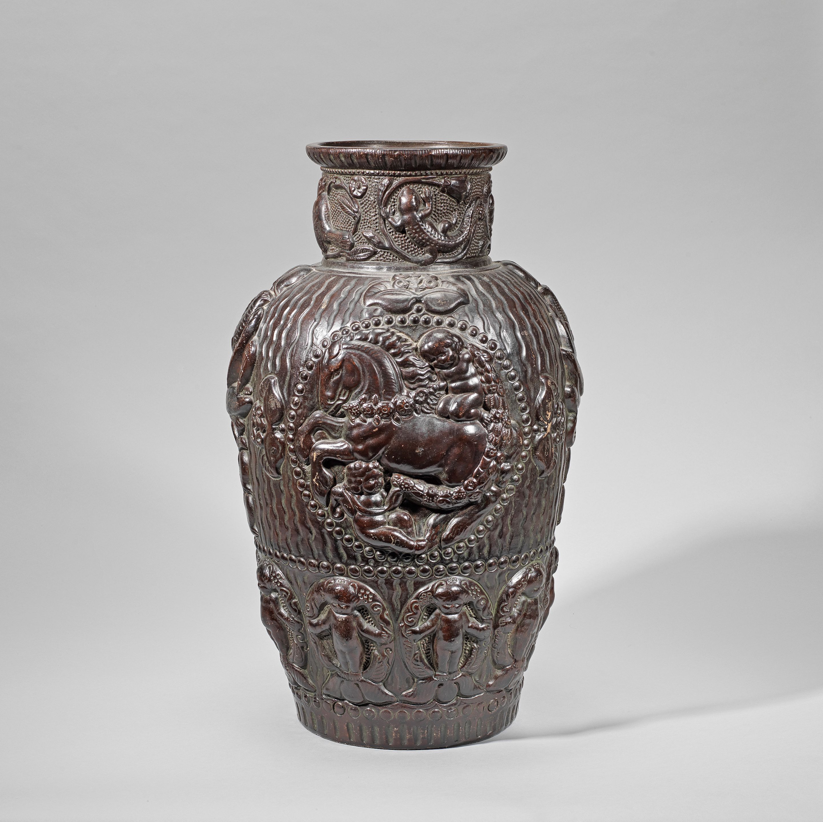 Bonhams : Bertram Bernhard Large vase, circa 1925