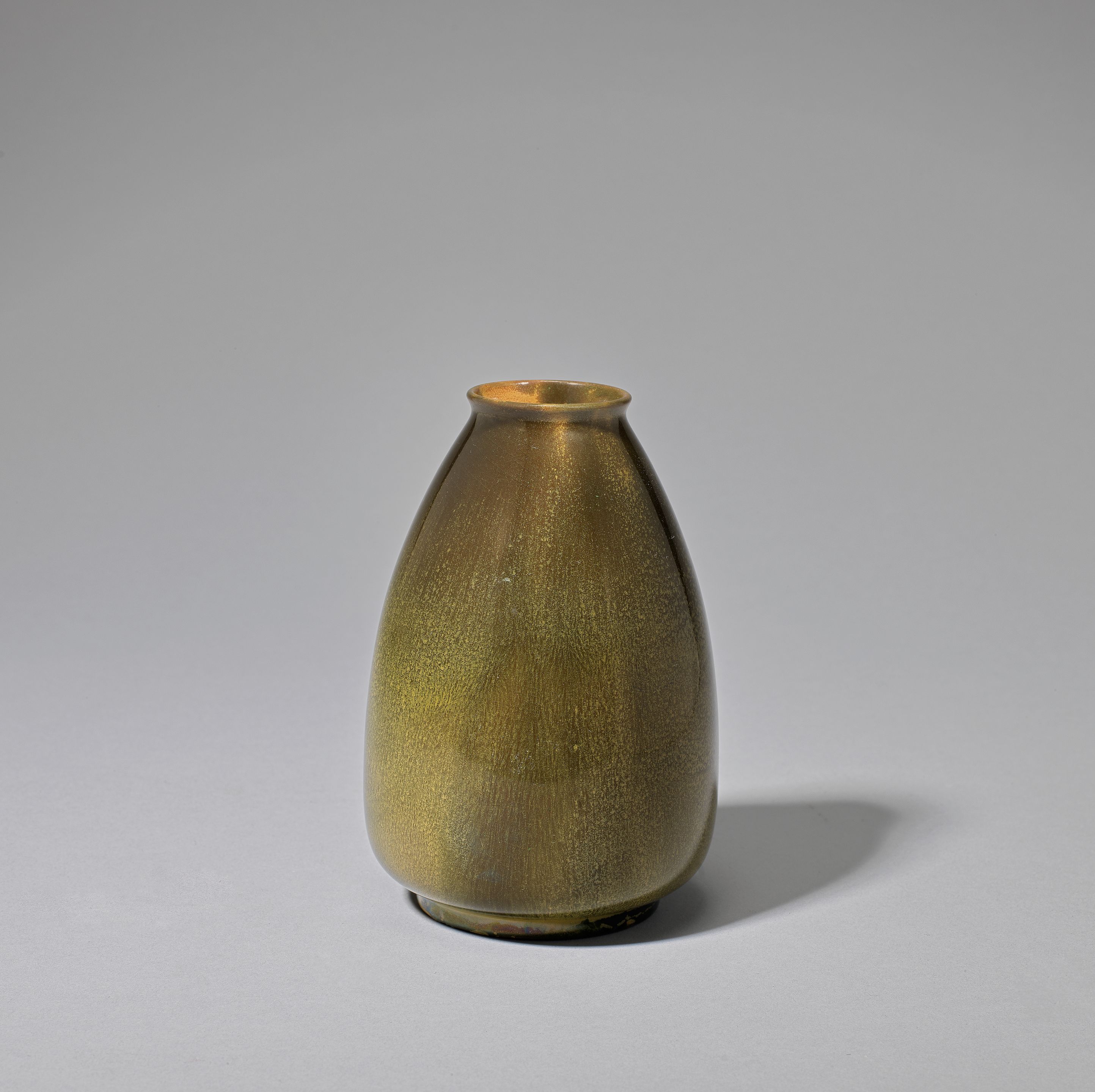 Bonhams : Dr Christopher Dresser Made by Linthorpe Pottery Vase, circa 1880