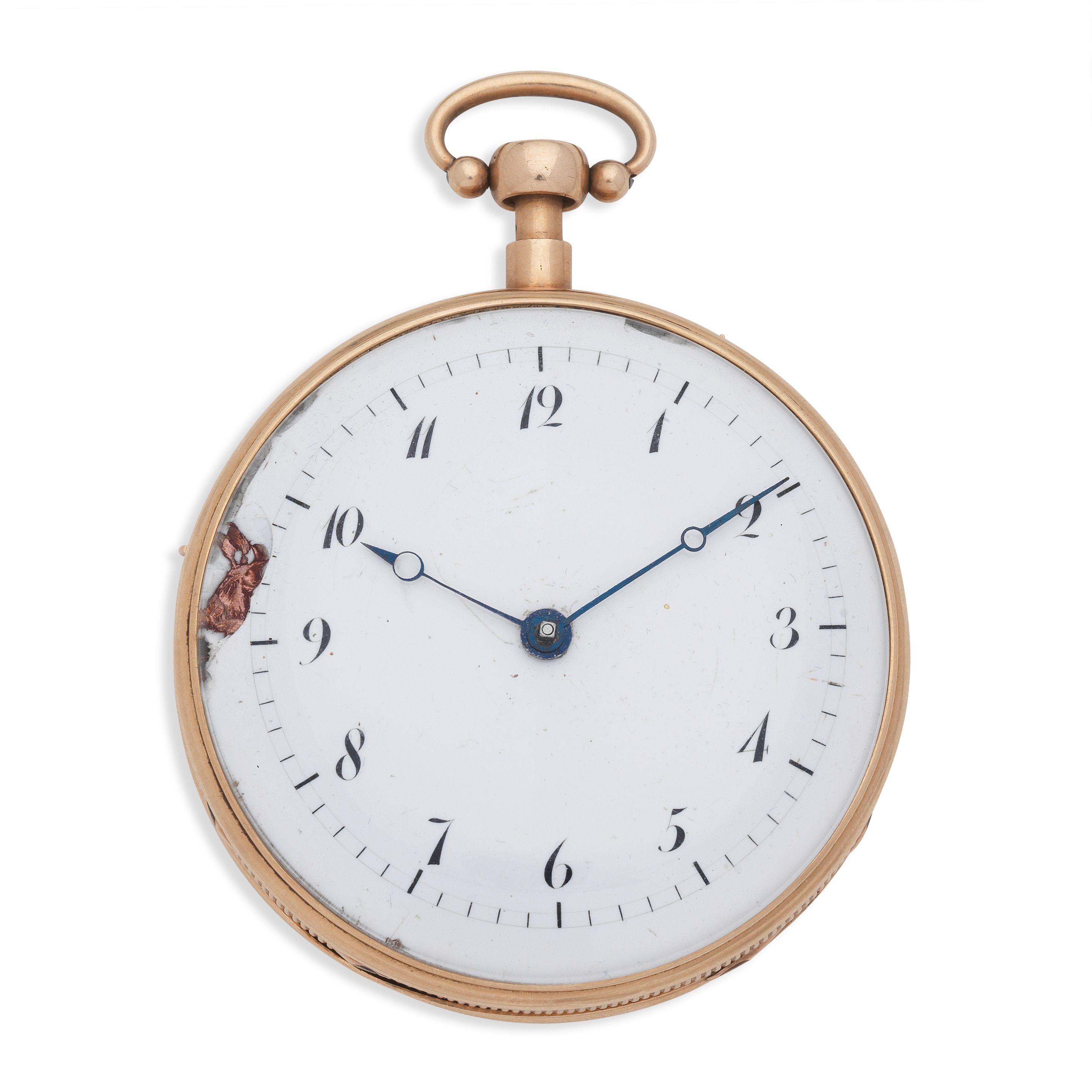 Bonhams : An 18K gold key wind repeating and musical open face pocket ...