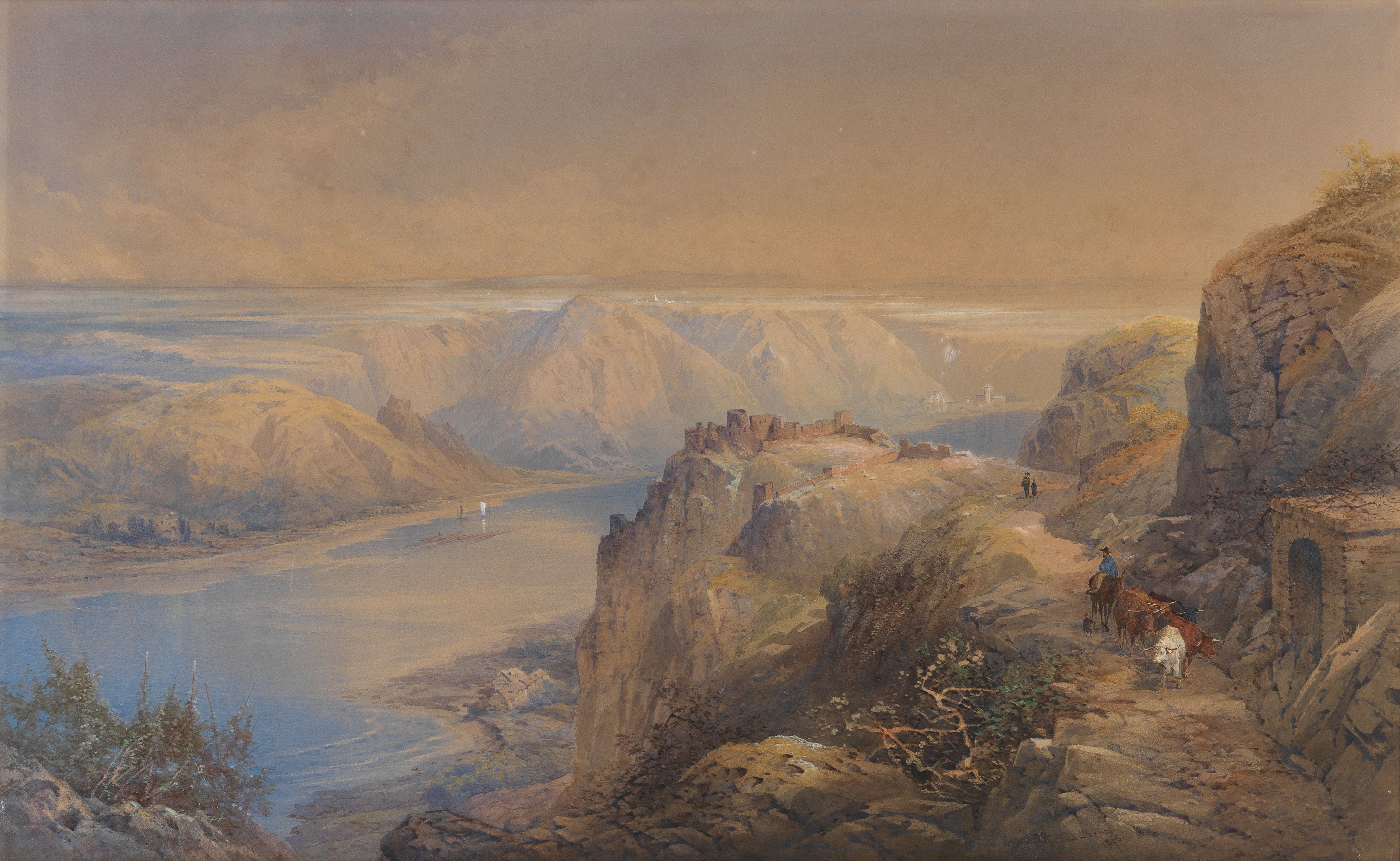 Bonhams : Thomas Miles Richardson Jnr., R.W.S. (British, 1813-1890) The ...