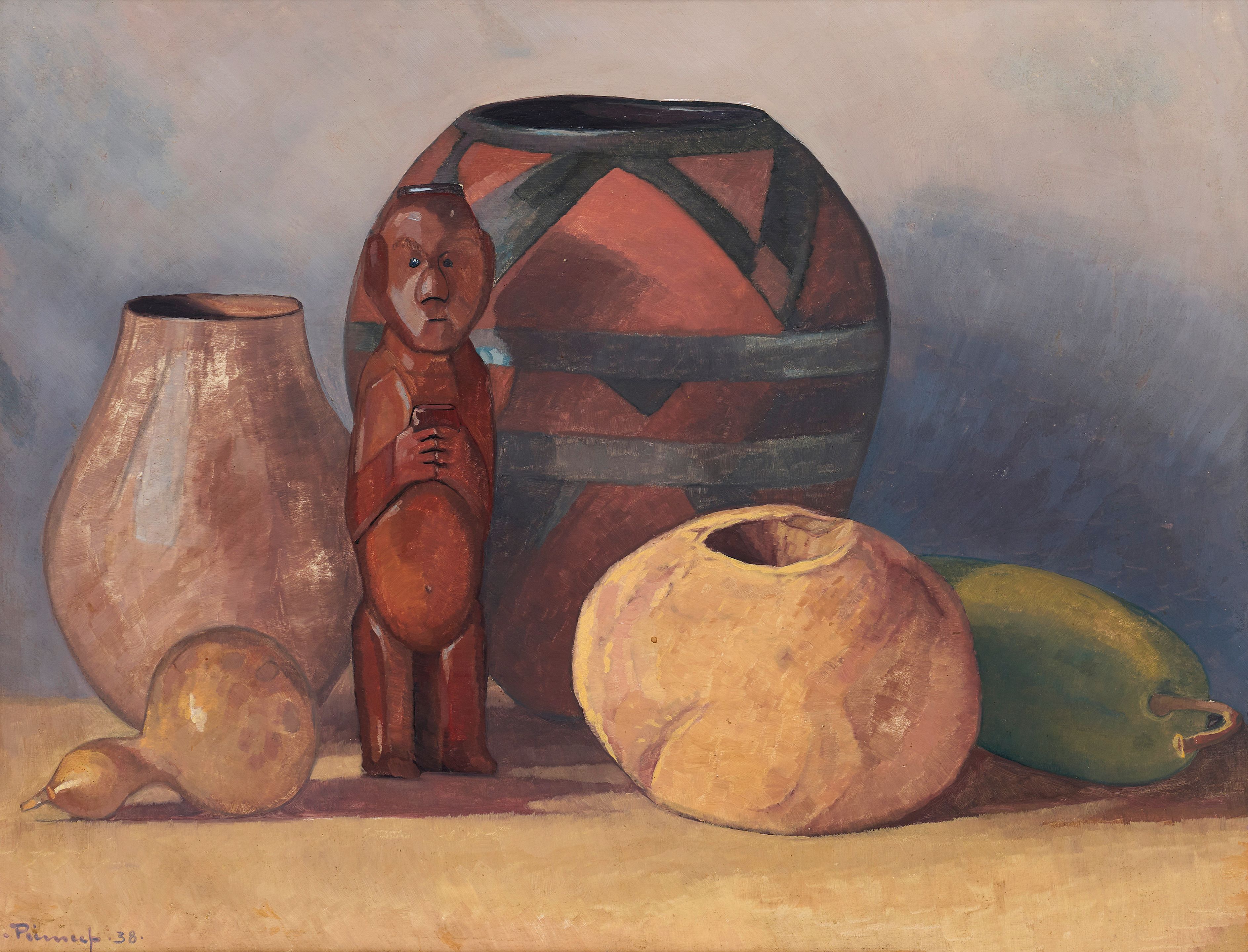Bonhams : Jacob Hendrik Pierneef (South African, 1886-1957) Still life ...