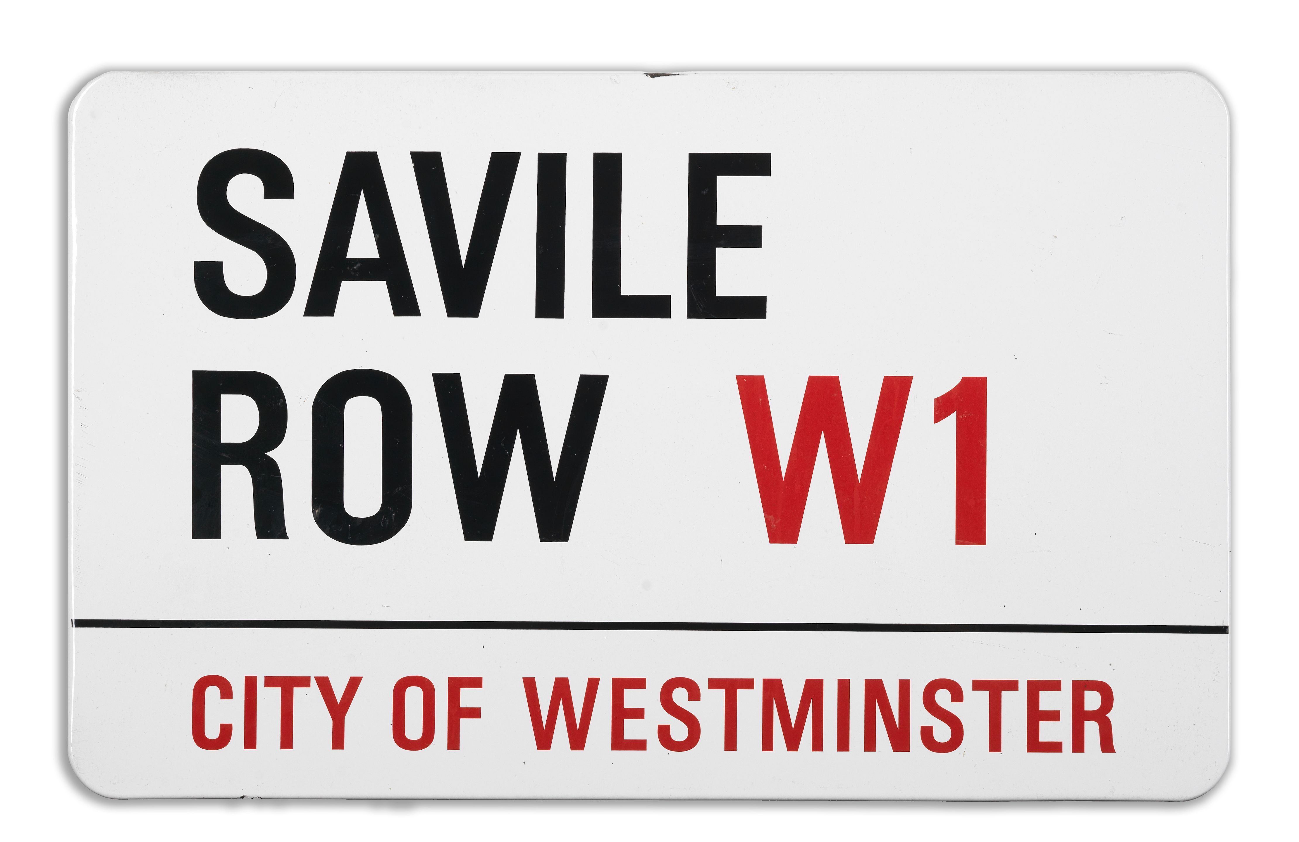 Bonhams : The Beatles A Metal Street Sign For 'Savile Row' In London ...