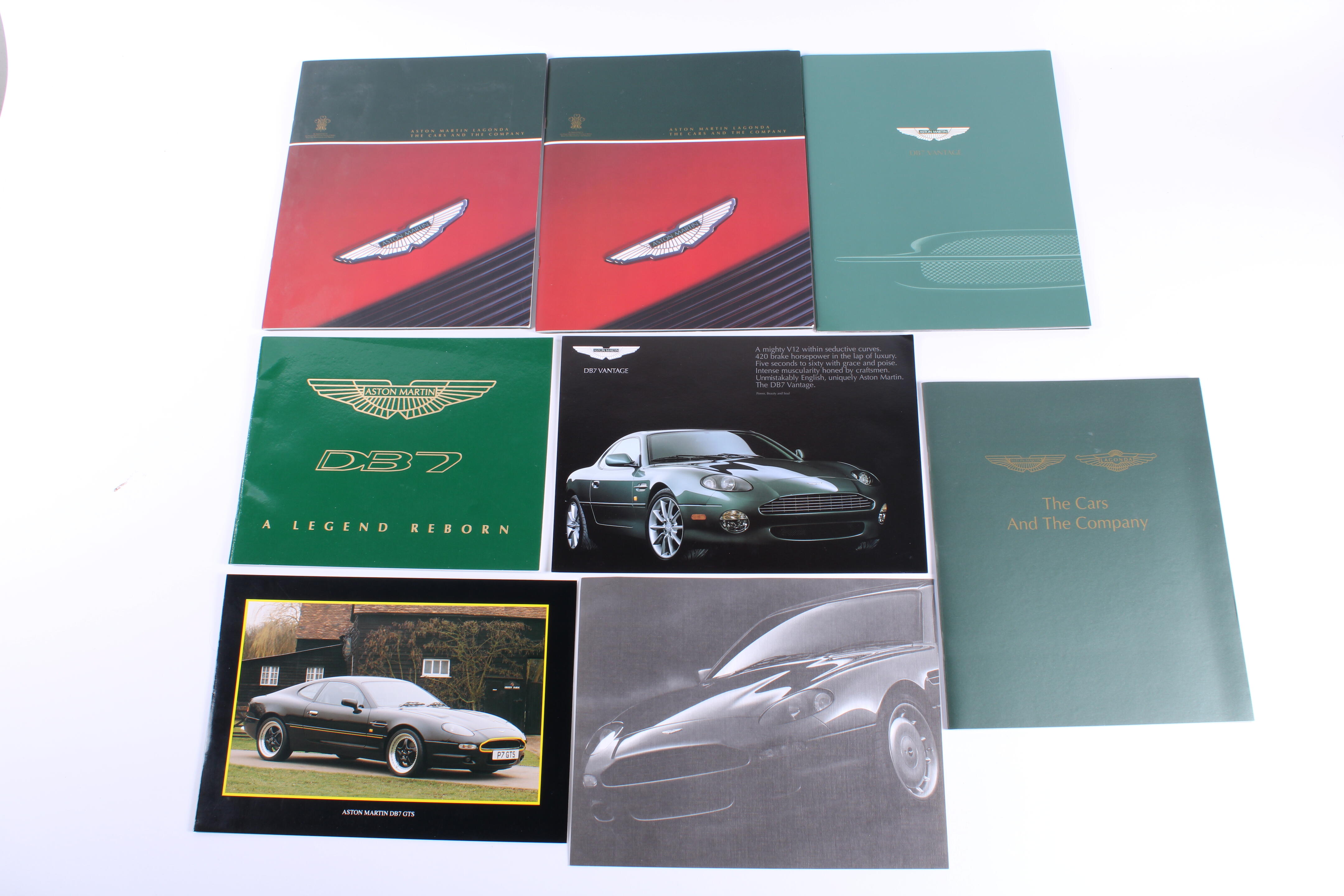 Bonhams Cars : Aston Martin - assorted sales brochures and ephemera, ((Qty))
