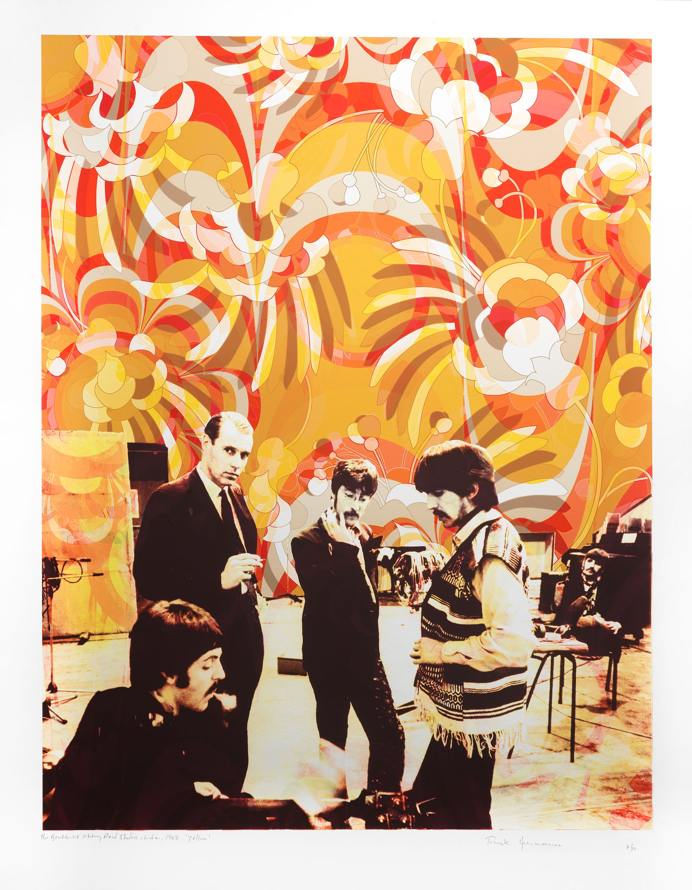 Bonhams : Frank Herrmann (British, b.1933) The Beatles at Abbey Road ...