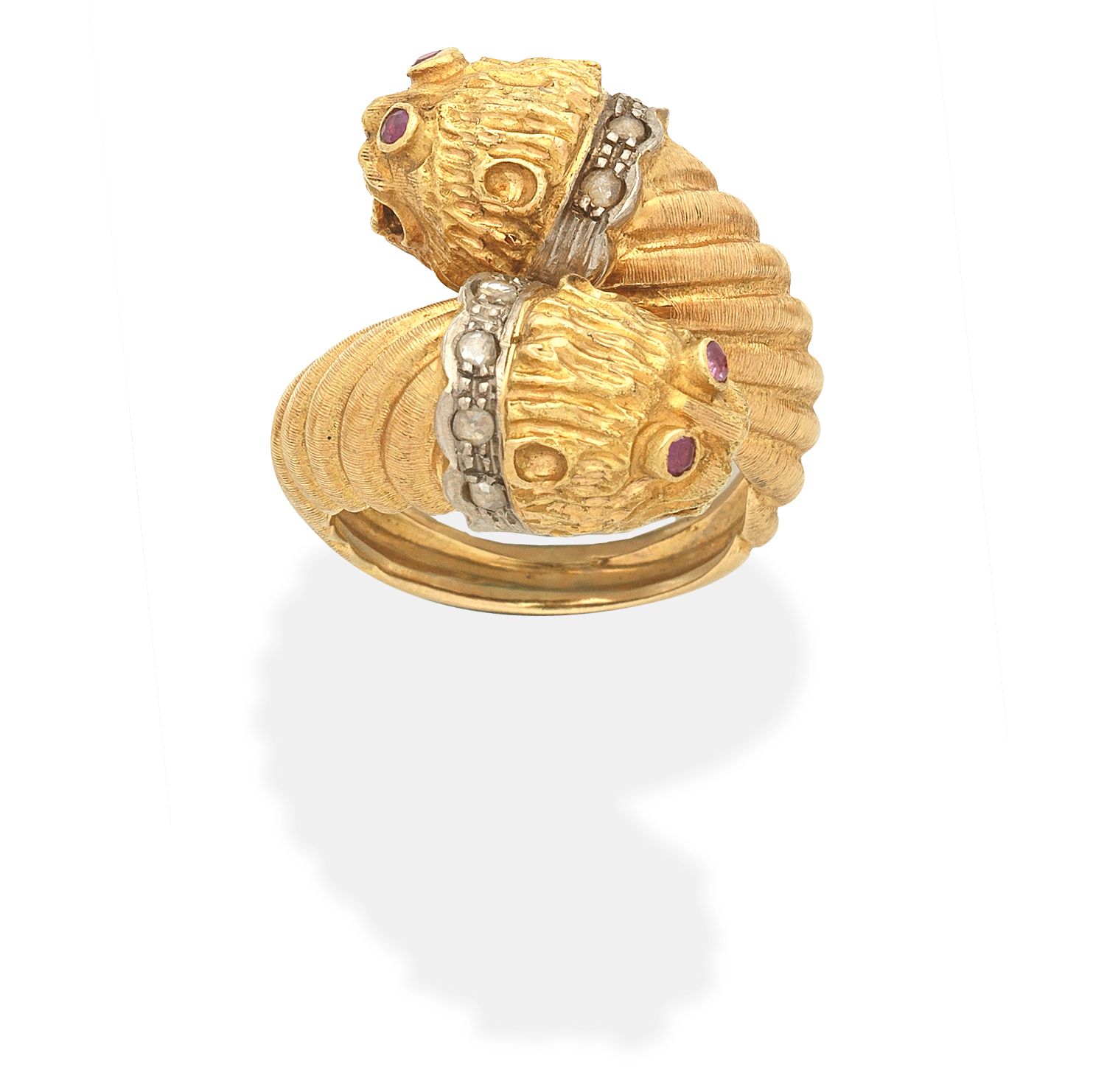 Bonhams : LALAOUNIS RUBY AND DIAMOND-SET RING