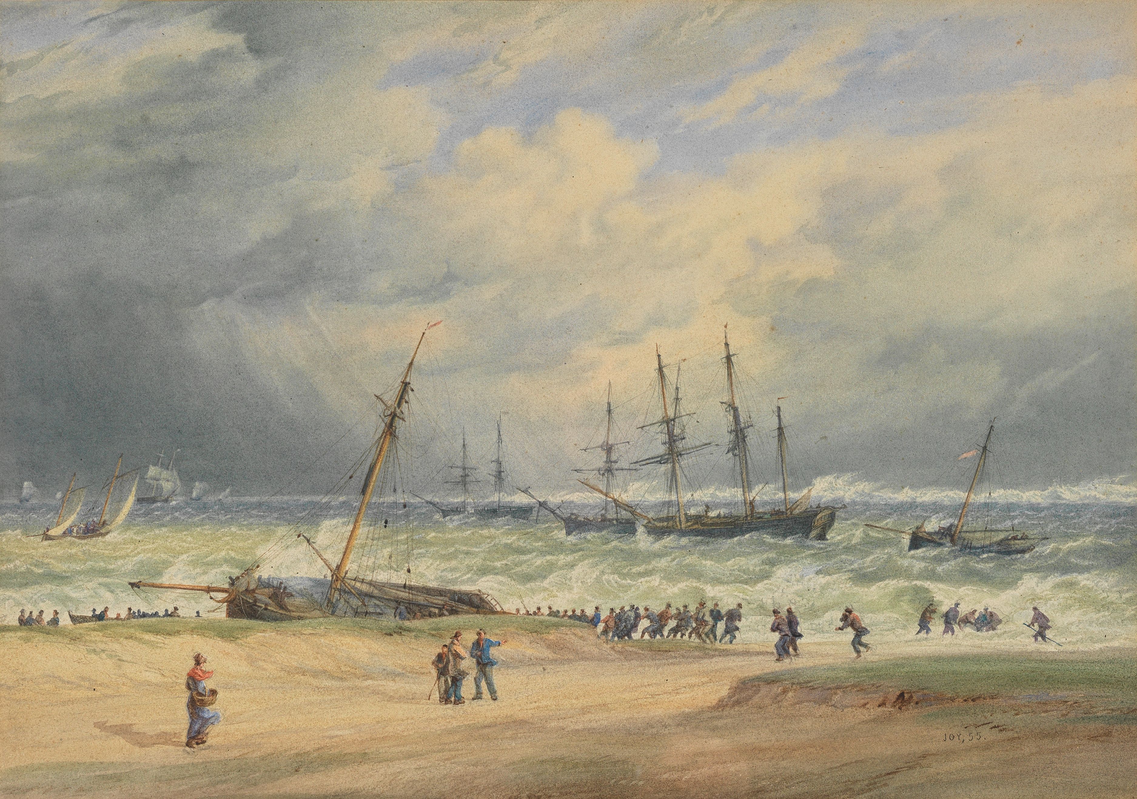 Bonhams : William Joy (British, 1803-1867) and John Cantiloe Joy ...