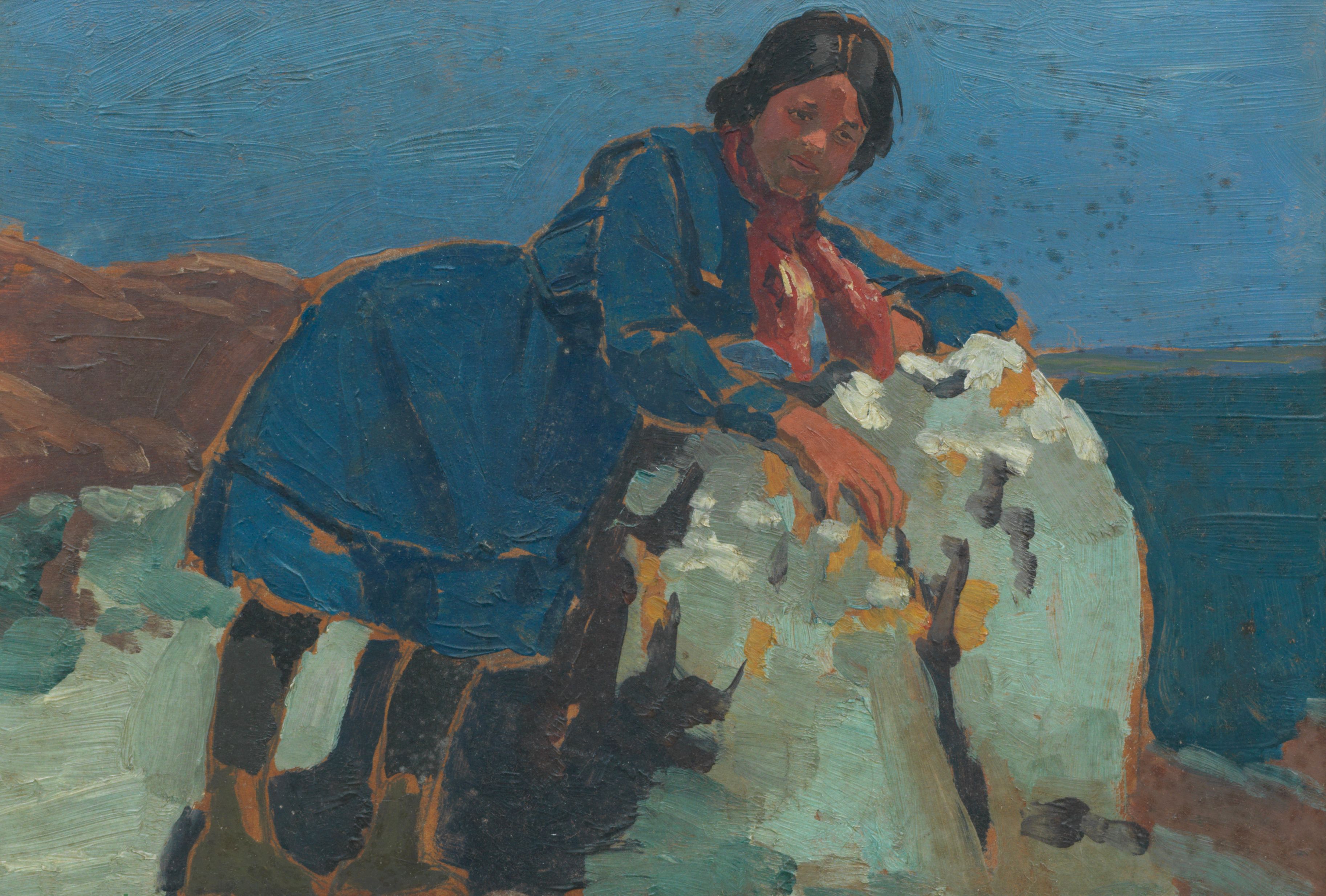 Bonhams : Frank Dobson RA (British, 1886-1963) Newlyn girl