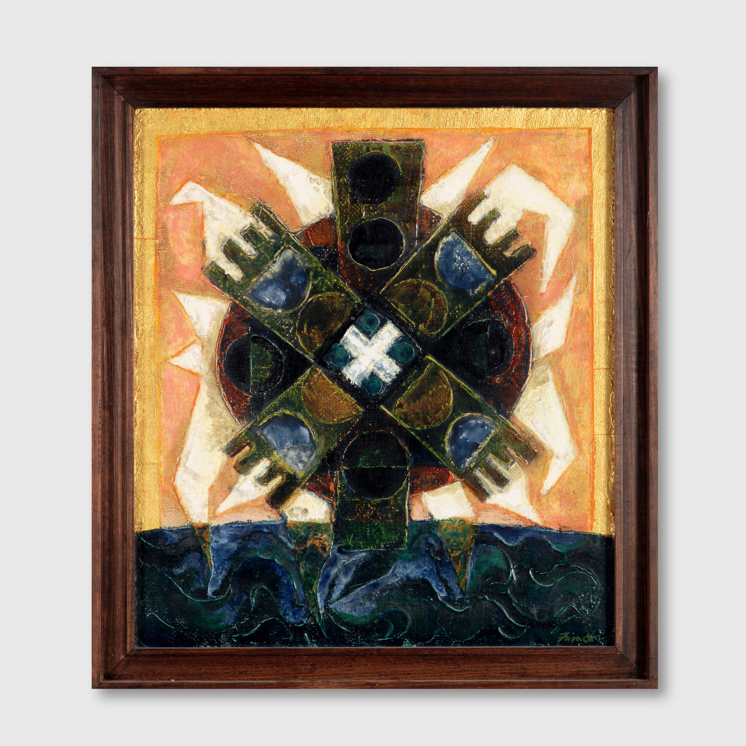 Bonhams : Leonard French (1928-2017) Turtle Rising, 1970