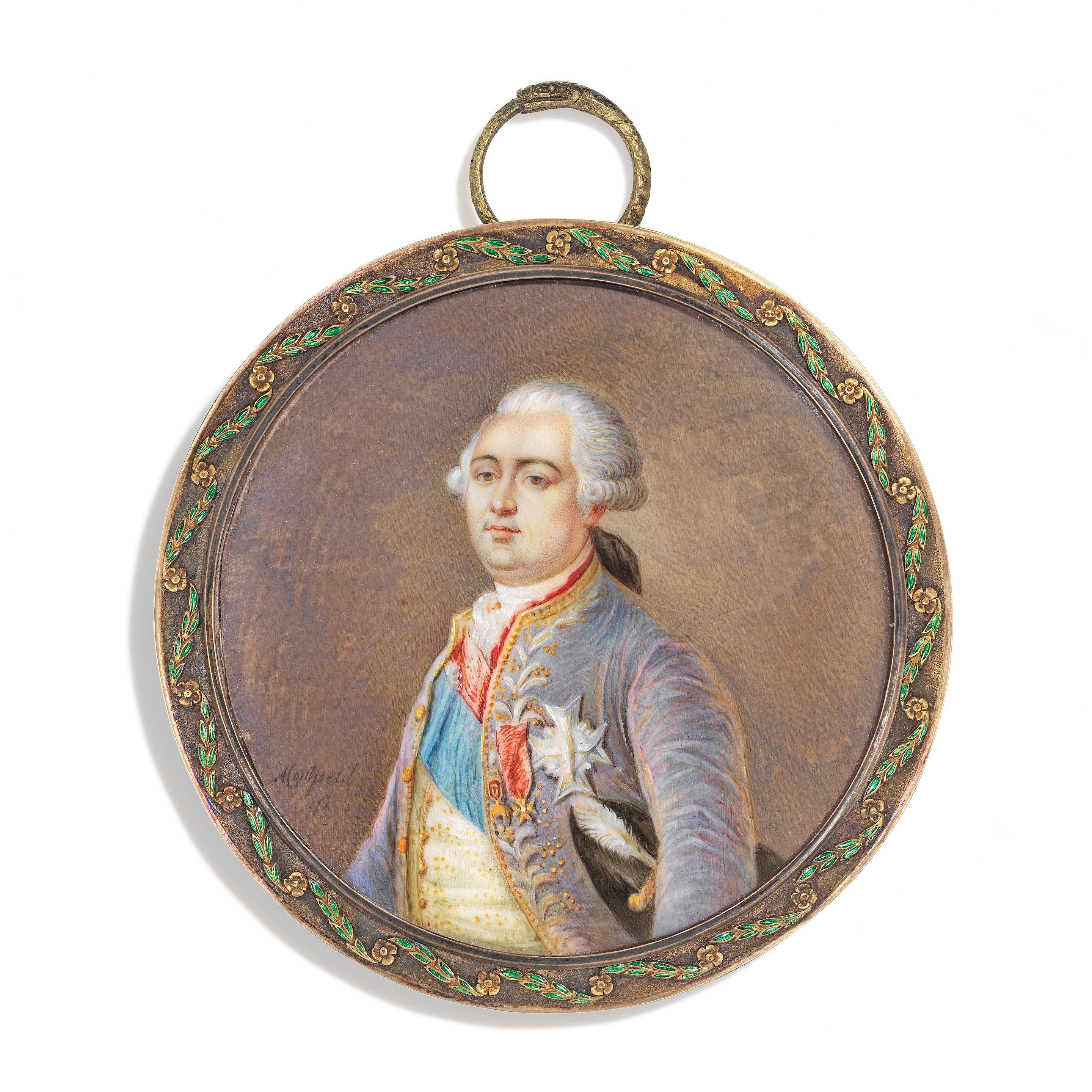 Bonhams : AFTER JOSEPH BOZE (FRENCH, 1746-1826) PORTRAIT MINIATURE OF ...
