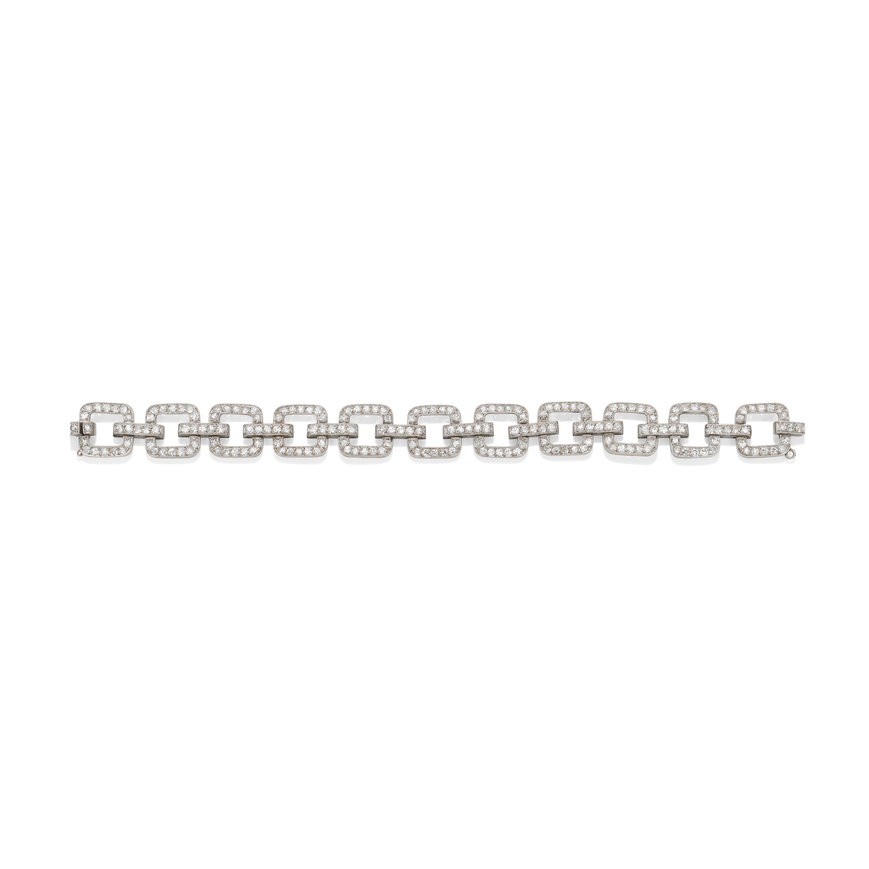 Bonhams : EXPANDABLE DIAMOND BRACELET,