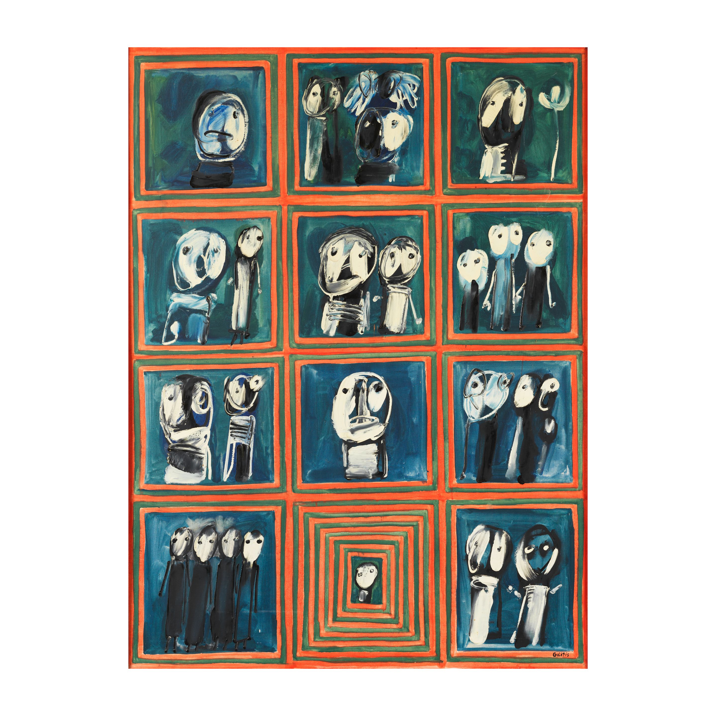 Bonhams Cornette de Saint Cyr : Yannis Gaïtis (Greek, 1923-1984) Sans ...