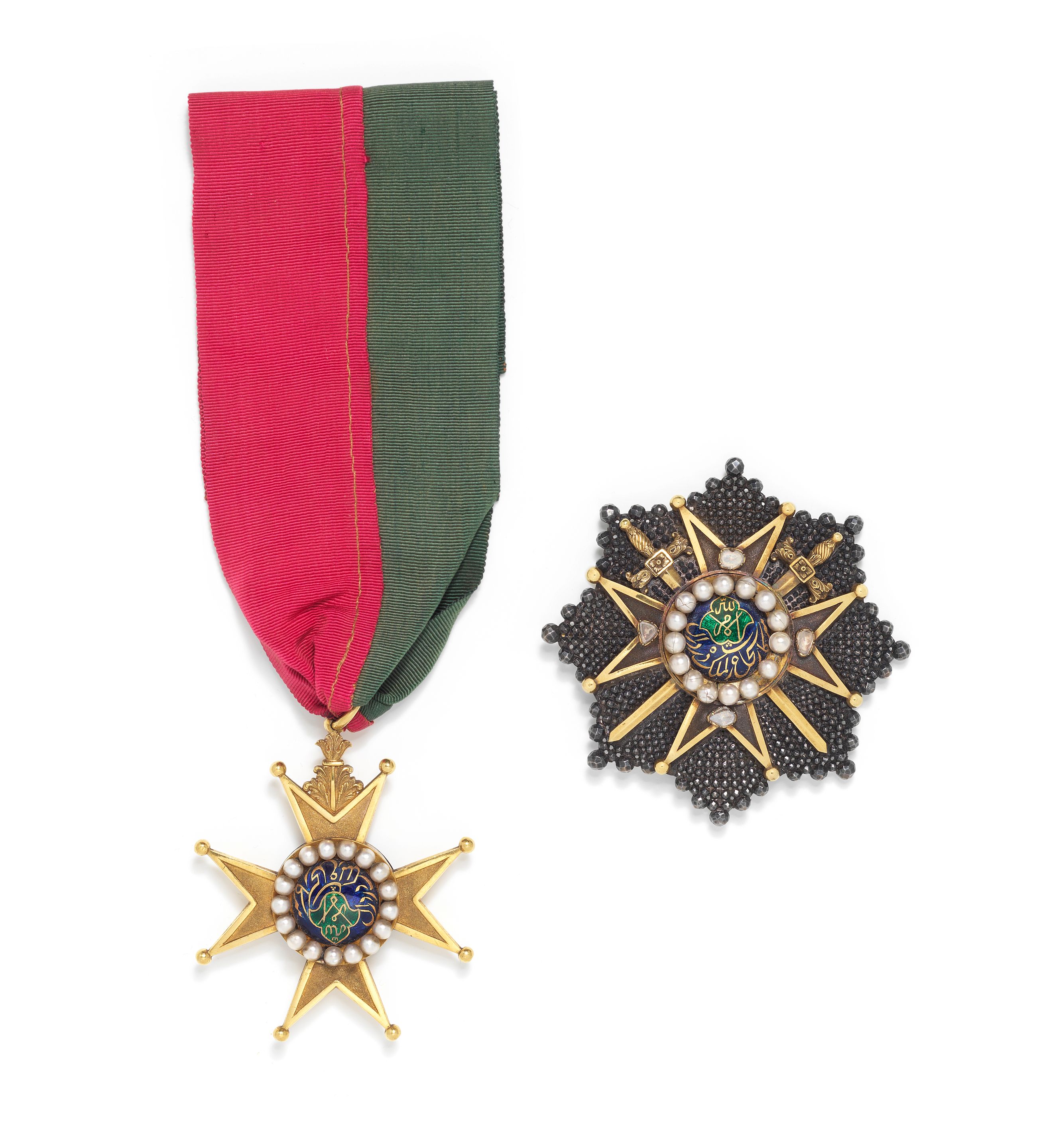 Bonhams : A first class set of the Order of the Durrani Empire ...