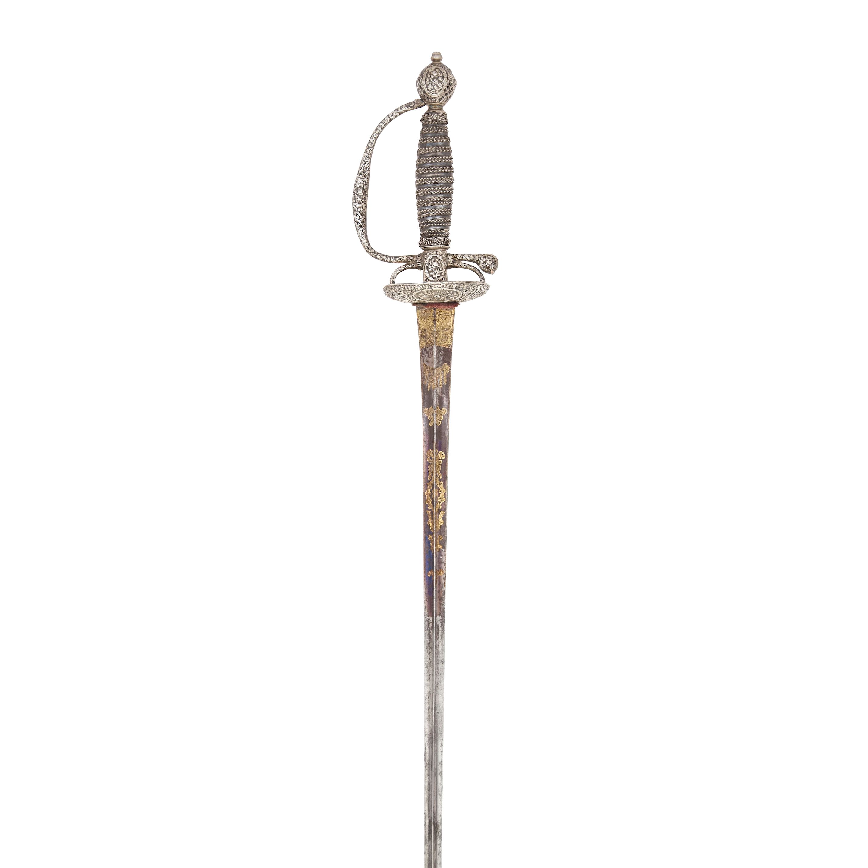 Bonhams : A French Silver-Hilted Small-Sword