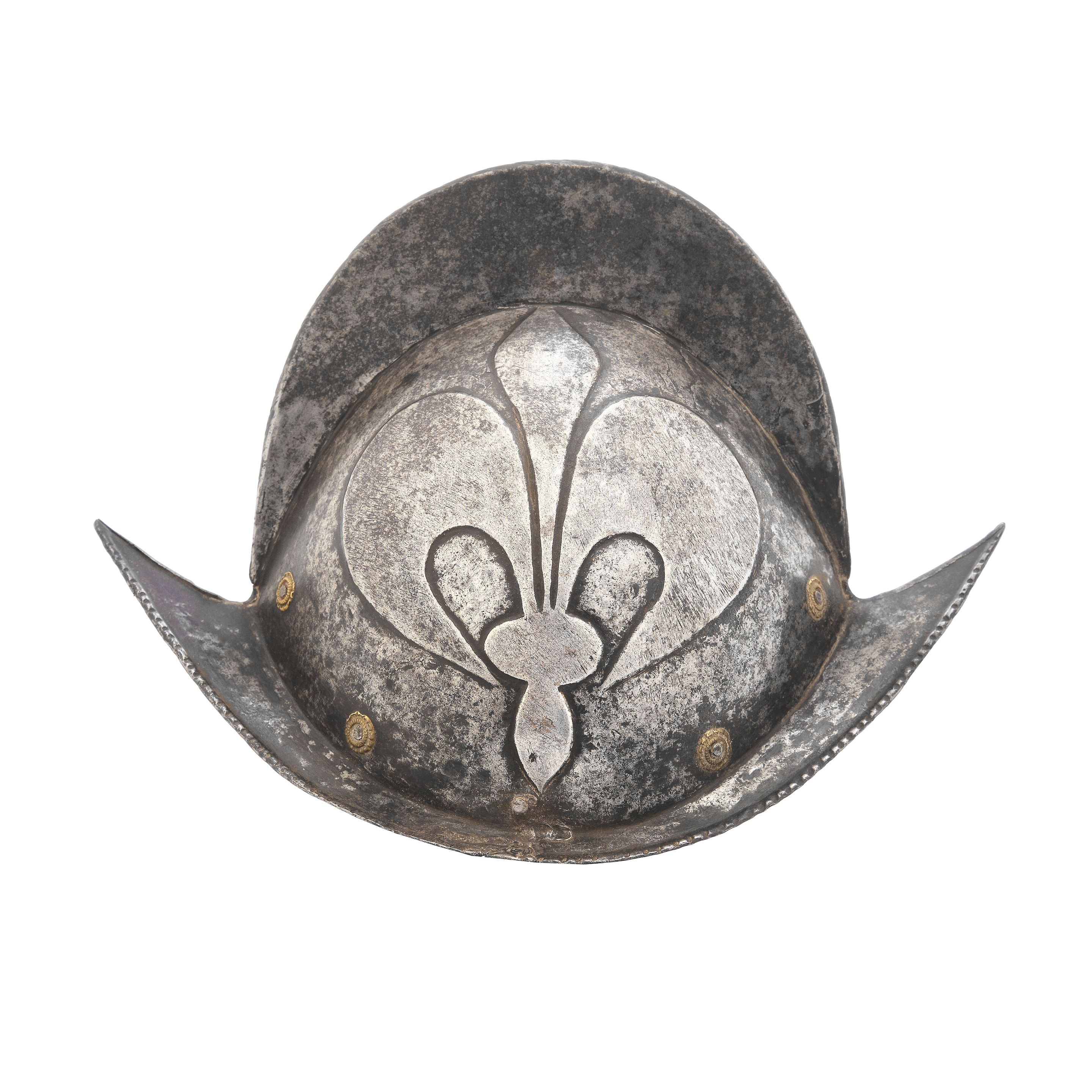 Bonhams : A German Black And White Comb Morion