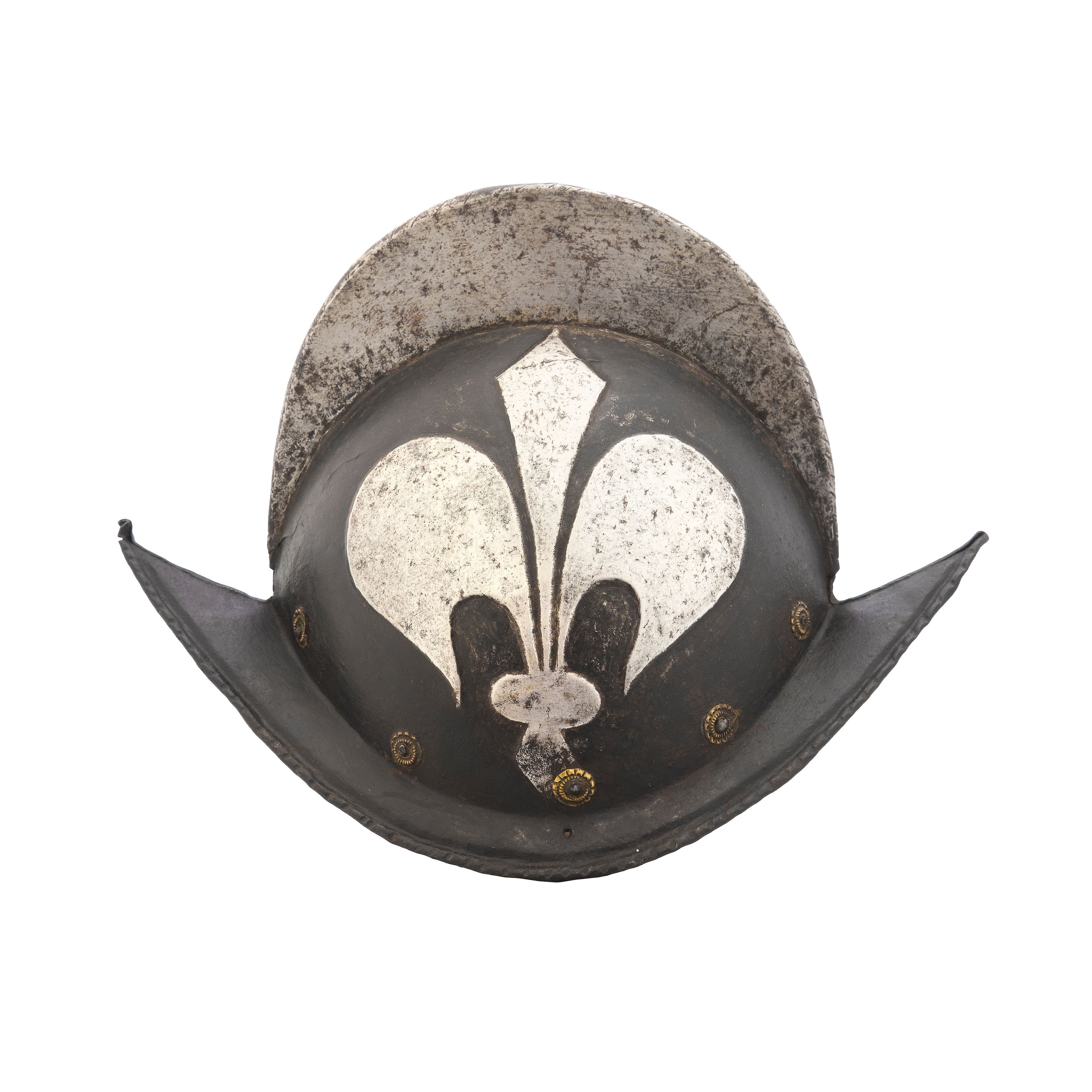 Bonhams : A German Black And White Comb Morion