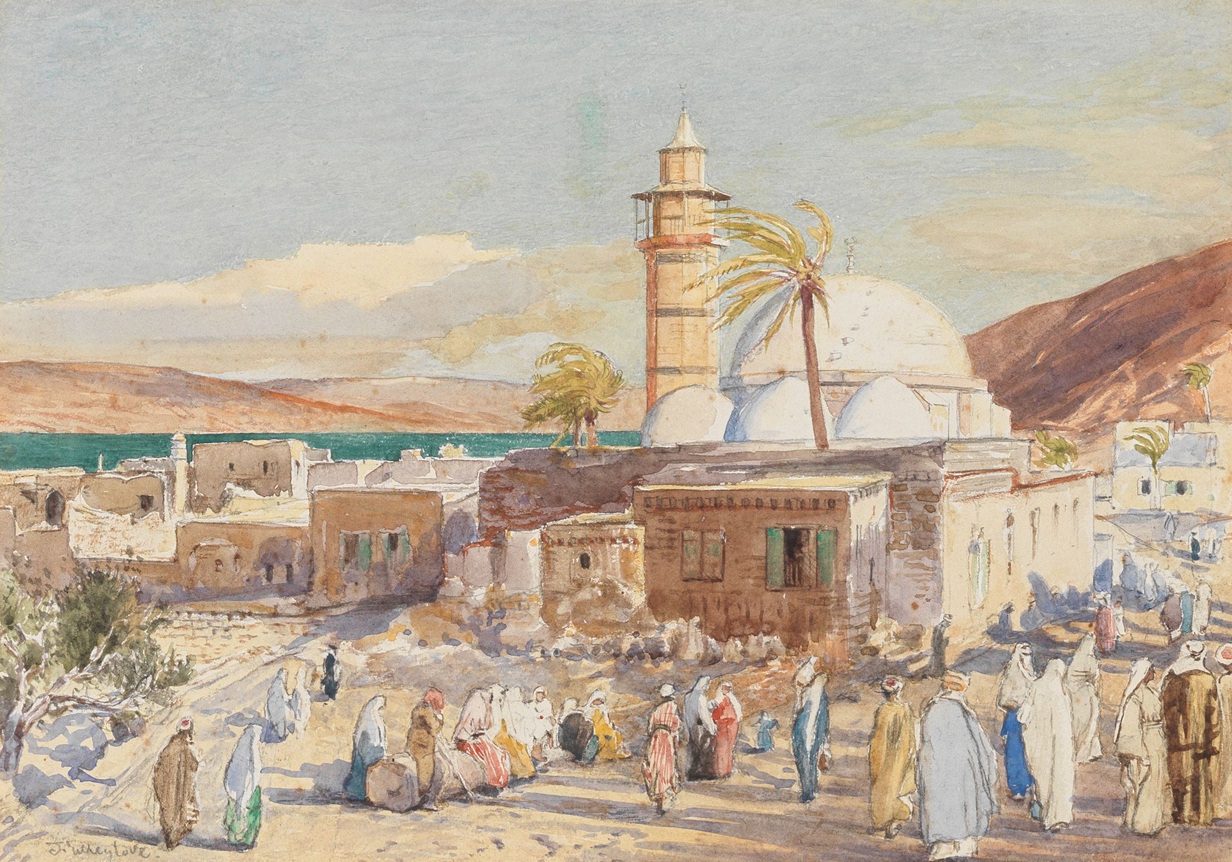 Bonhams : John Fulleylove (British, 1845-1908) The Great Mosque at ...