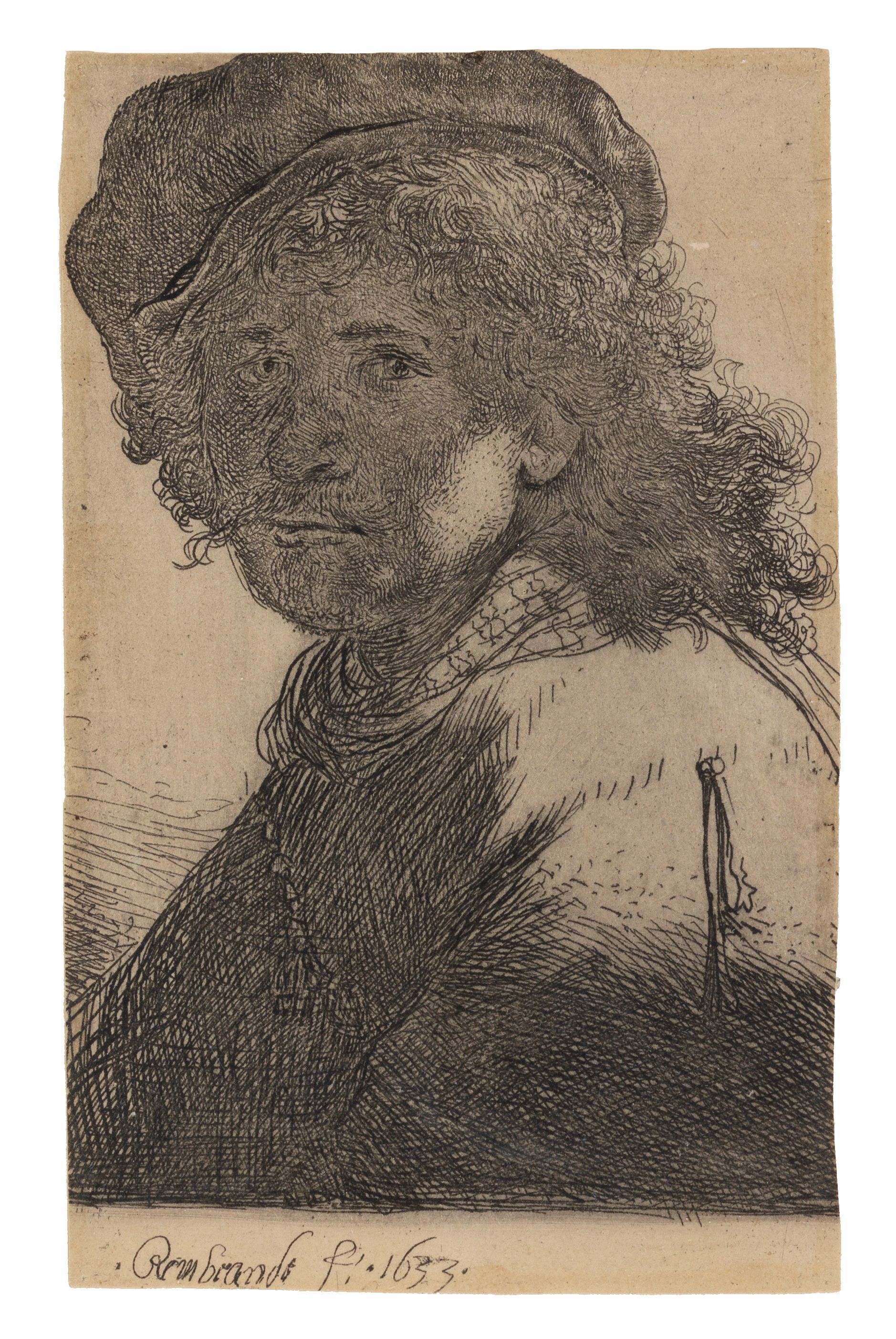 Bonhams : Rembrandt Harmensz. van Rijn (Dutch, 1606-1669) Self-Portrait ...