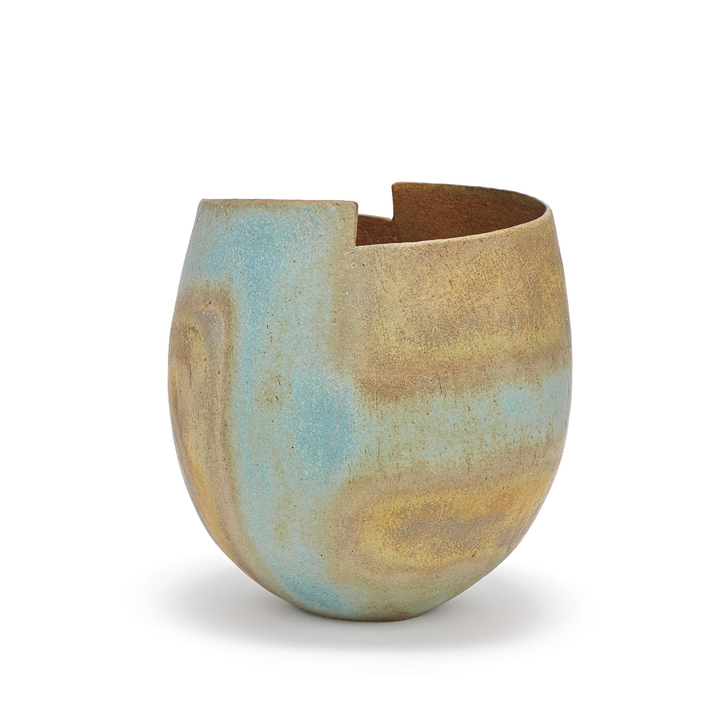 Bonhams : John Ward Stepped rim pot, circa 1990