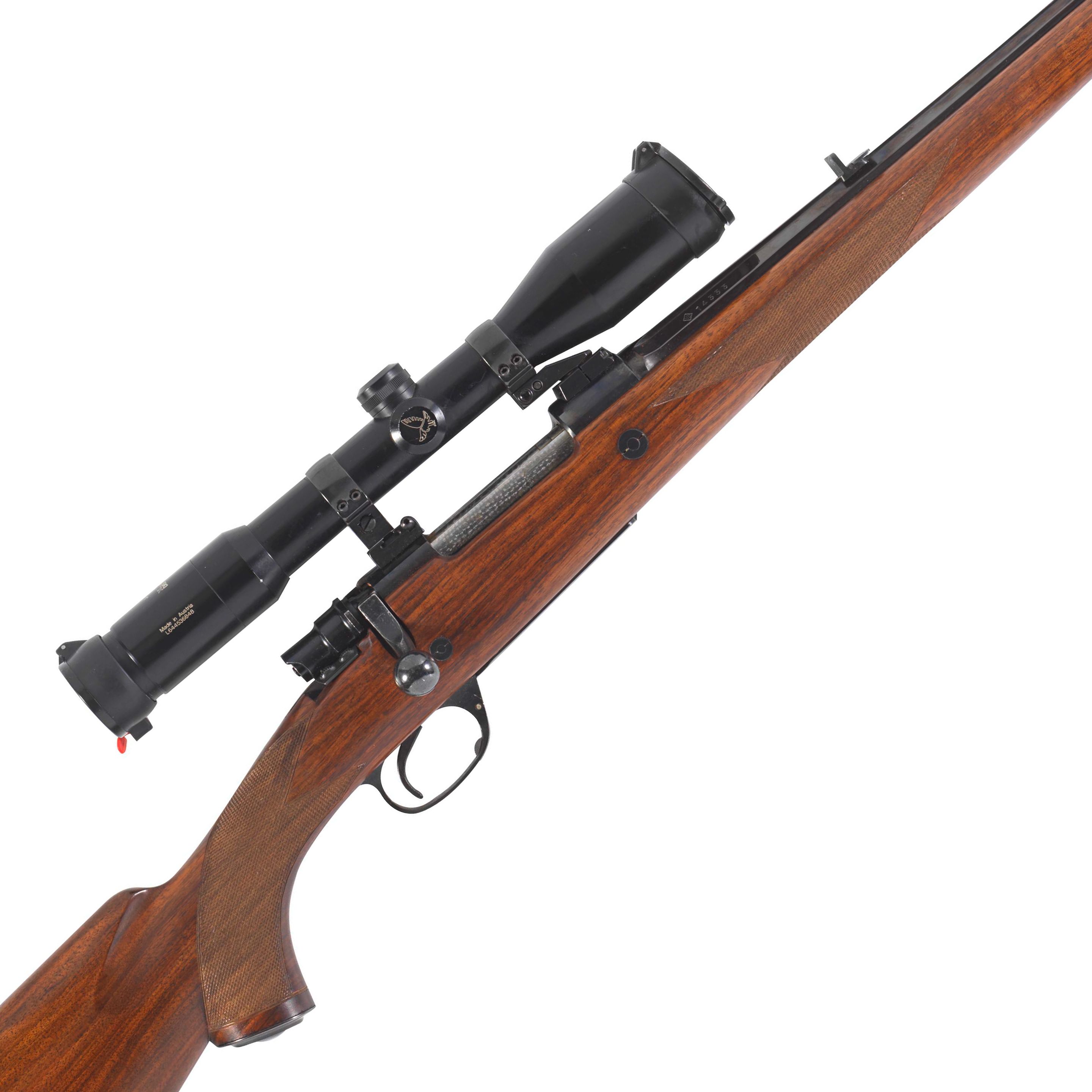 Bonhams : A 7mm (Rem.) bolt-magazine rifle by Dumoulin, no. 14333