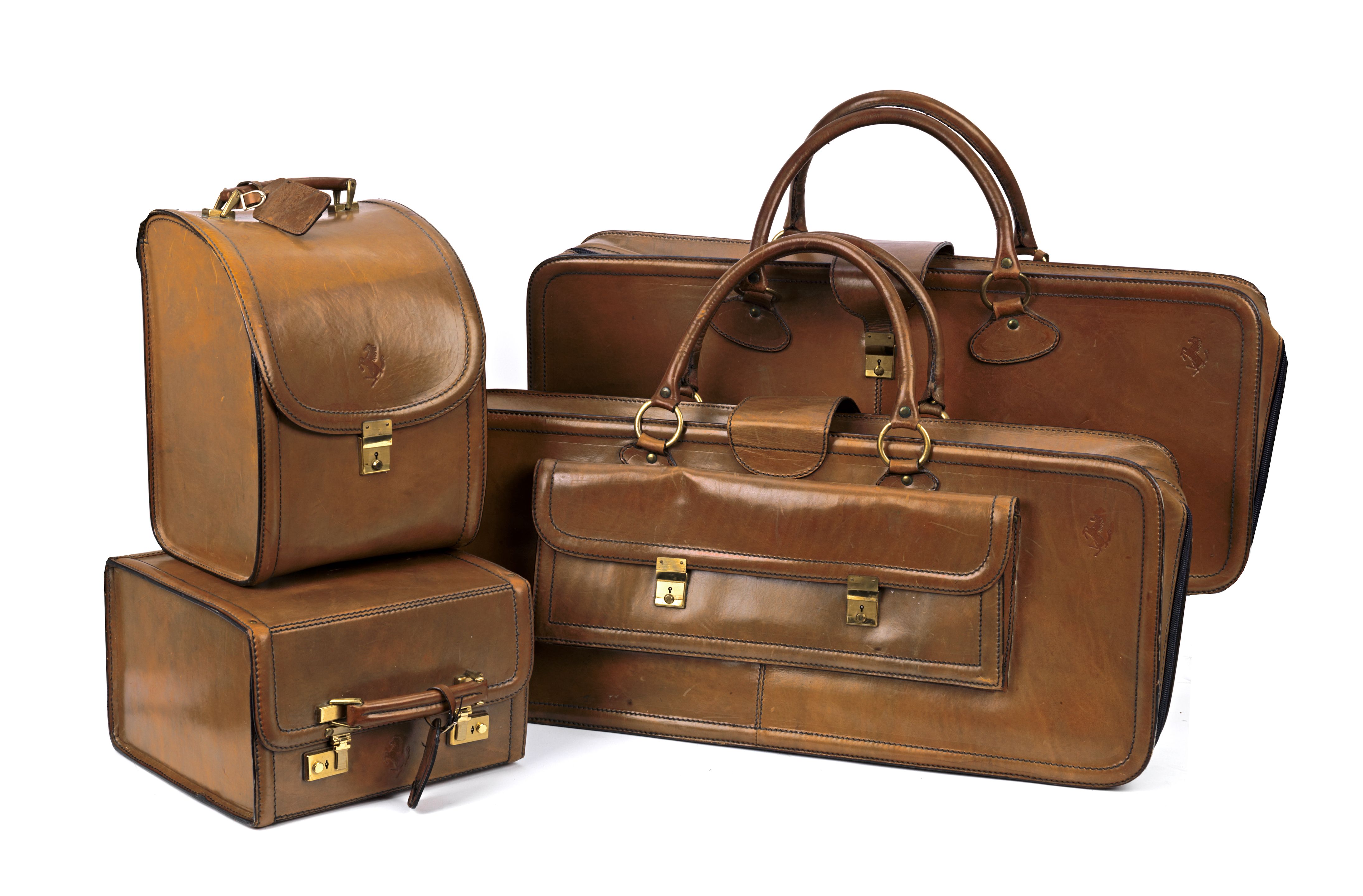 Bonhams Cars : A set of four pieces of Ferrari 308 luggage by Schedoni ...