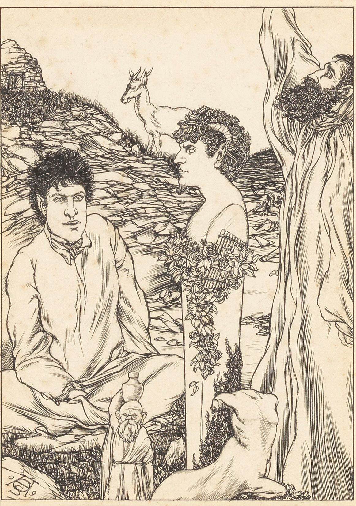 Bonhams : Austin Osman Spare (British, 1886-1956) The Torment of ...