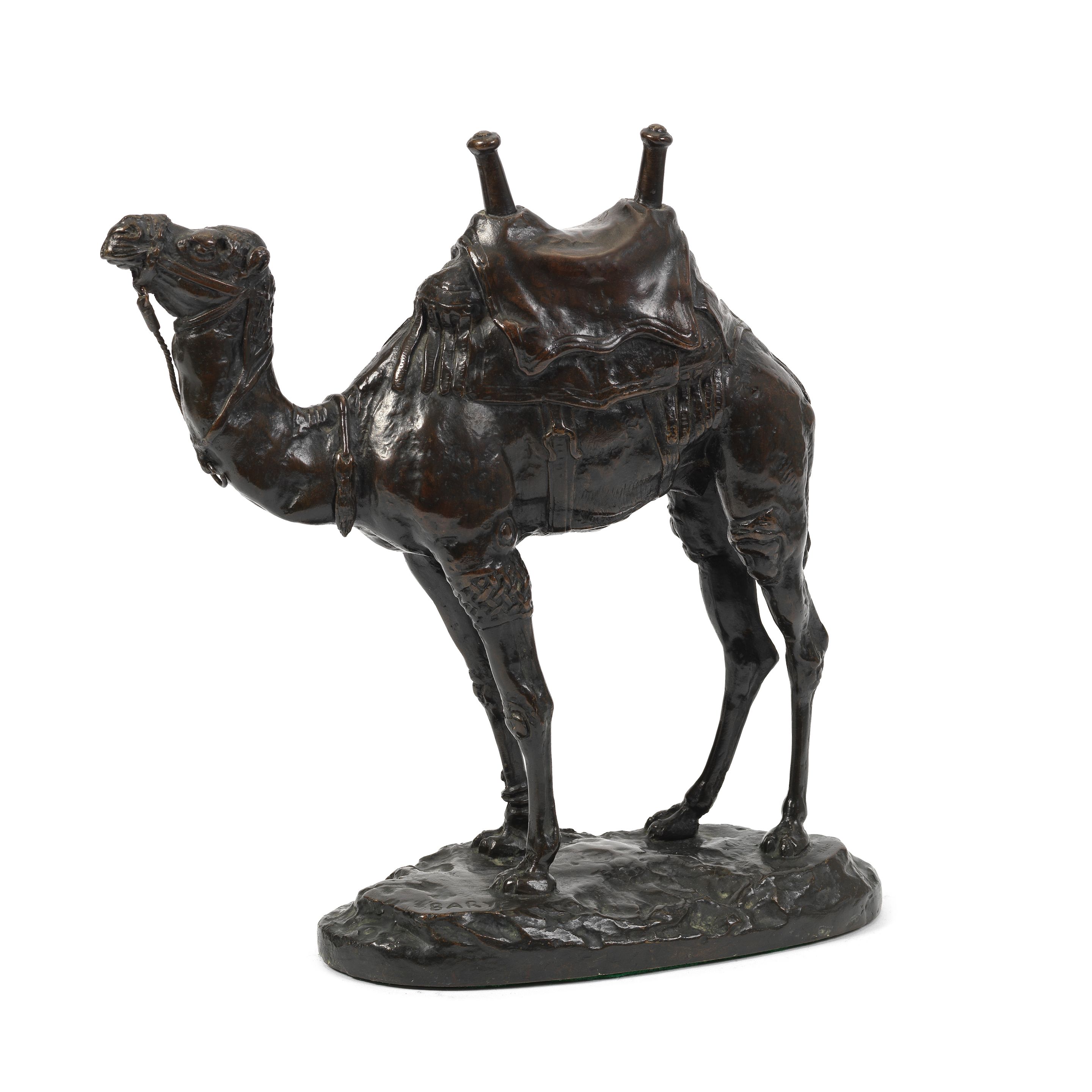 Bonhams : ANTOINE-LOUIS BARYE (FRENCH, 1796-1875) A patinated bronze ...