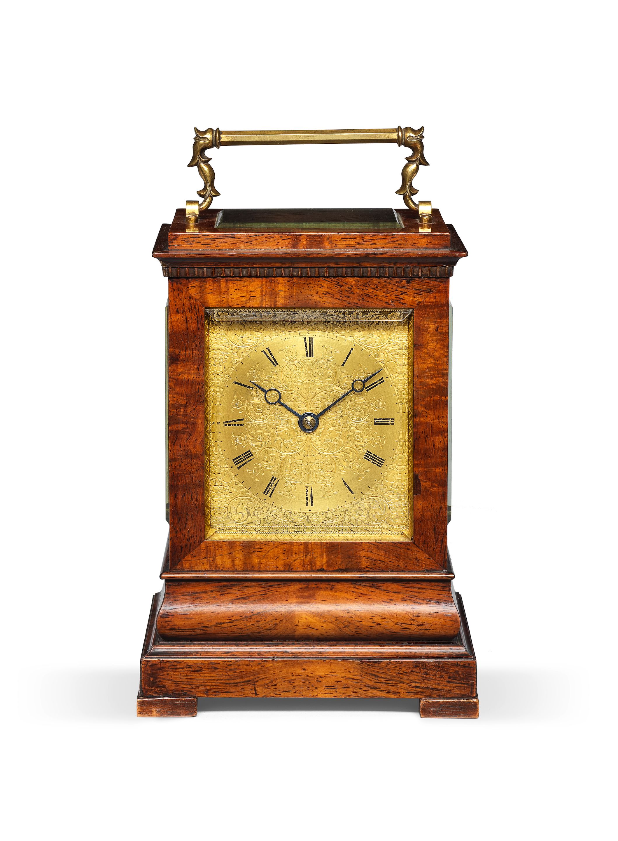 Bonhams : A good and rare mid 19th Century English rosewood quarter ...