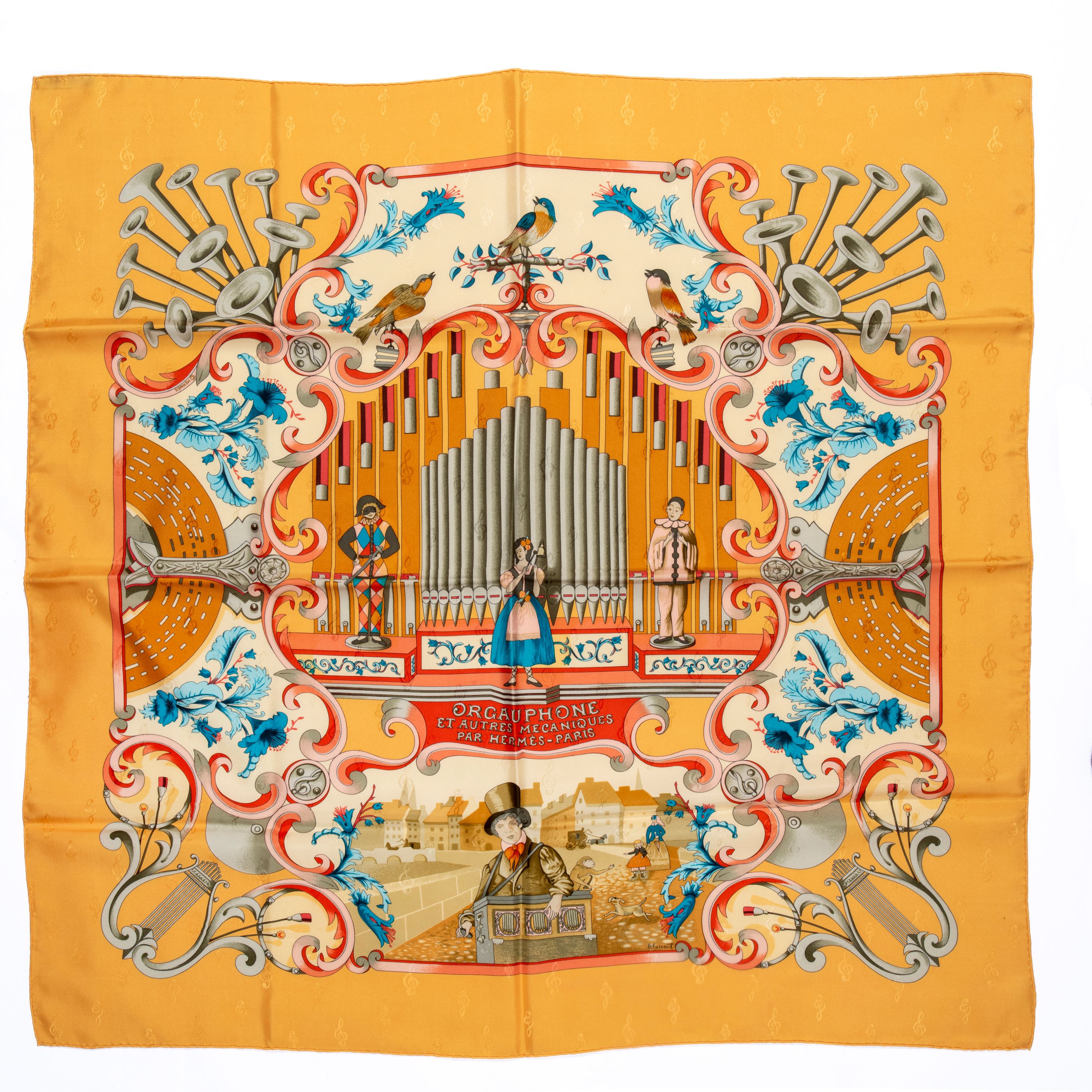 Bonhams Cornette de Saint Cyr : HERMES Paris Made In France. Carré ...