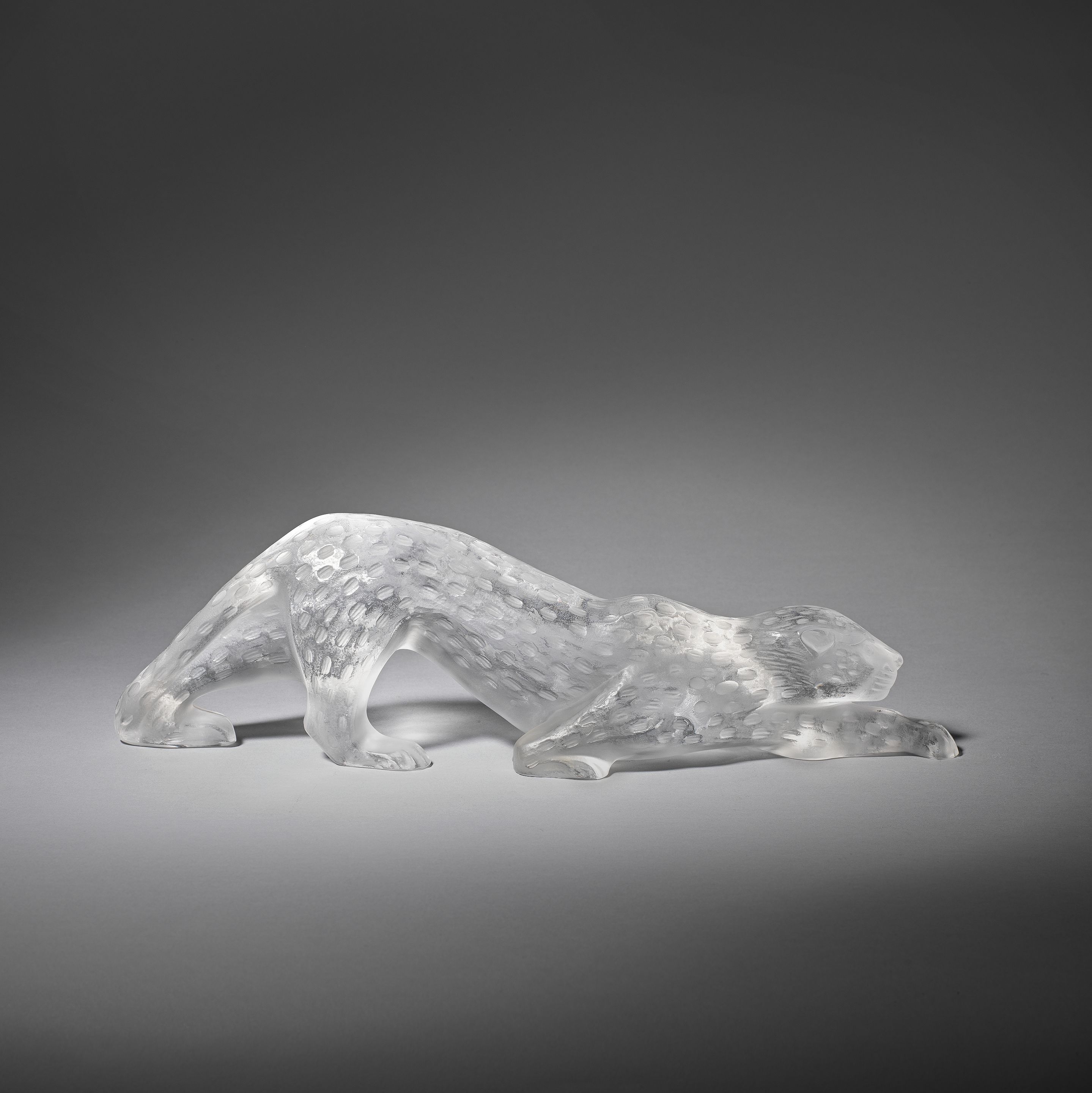 Bonhams : Lalique 'Leopard' sculpture, late 20th/early 21st Century
